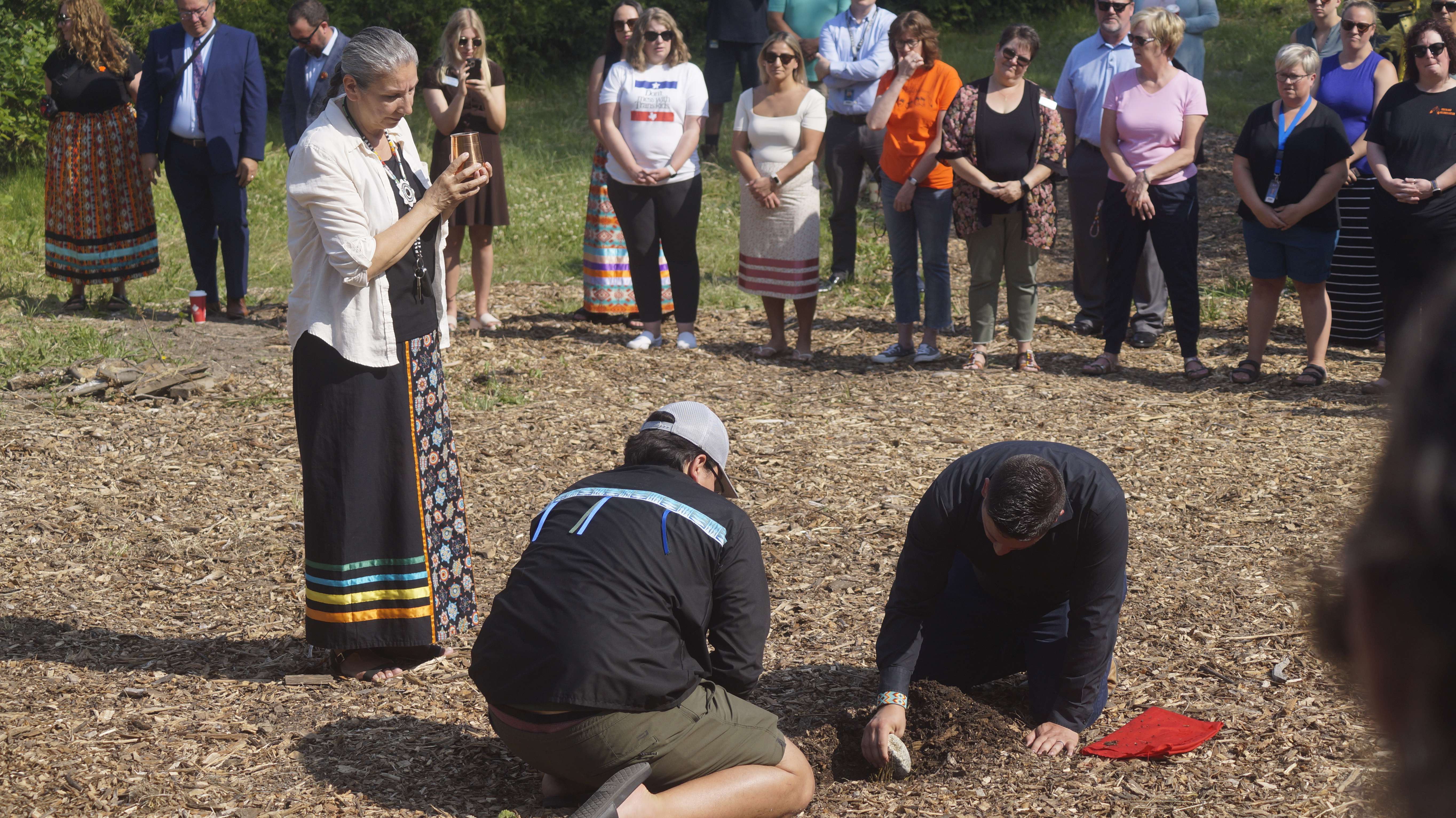 Lambton College celebrates future site of Indigenous gathering space