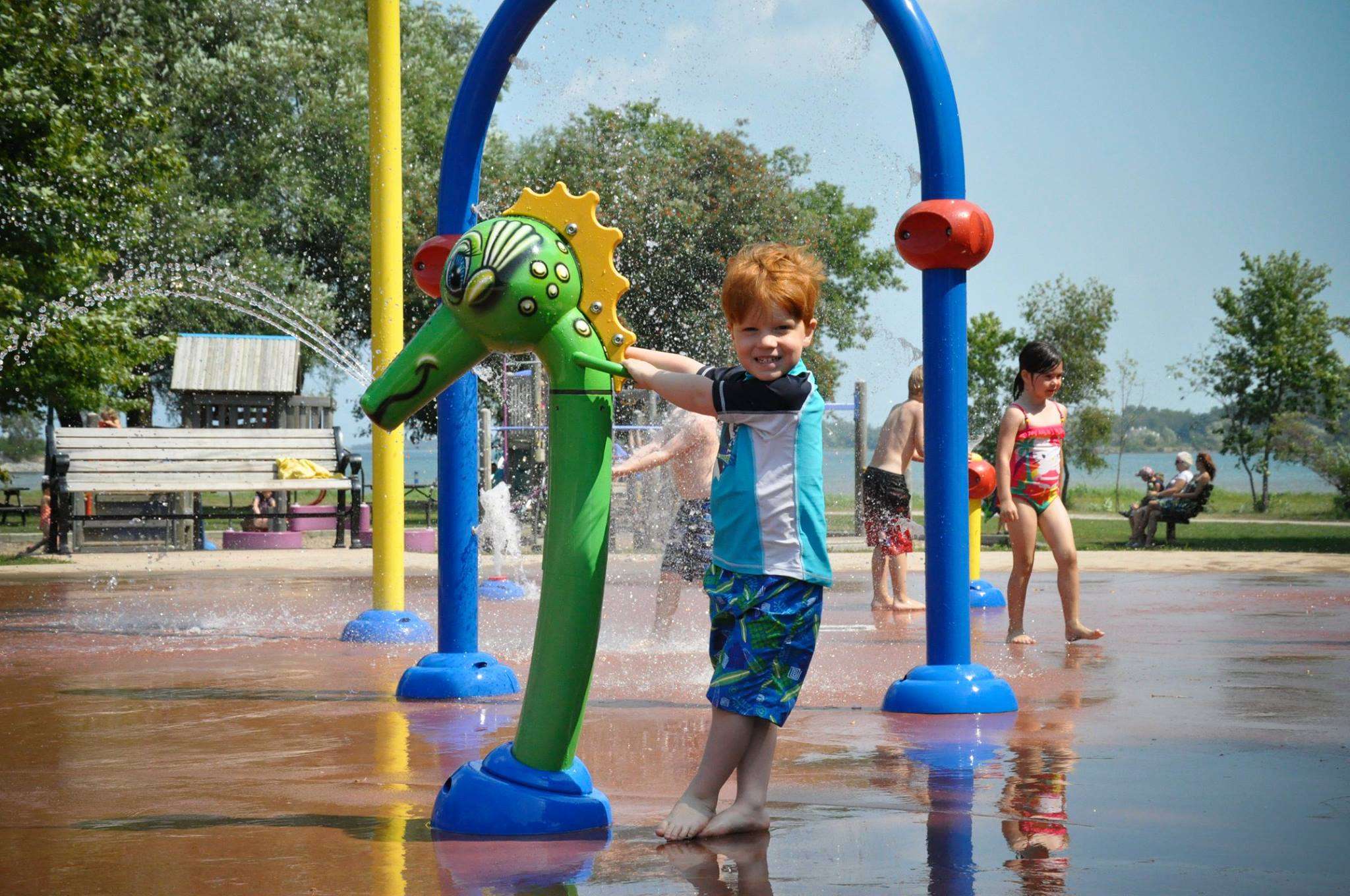 Splash Pad opens at Kelso Beach Owen Sound Friday