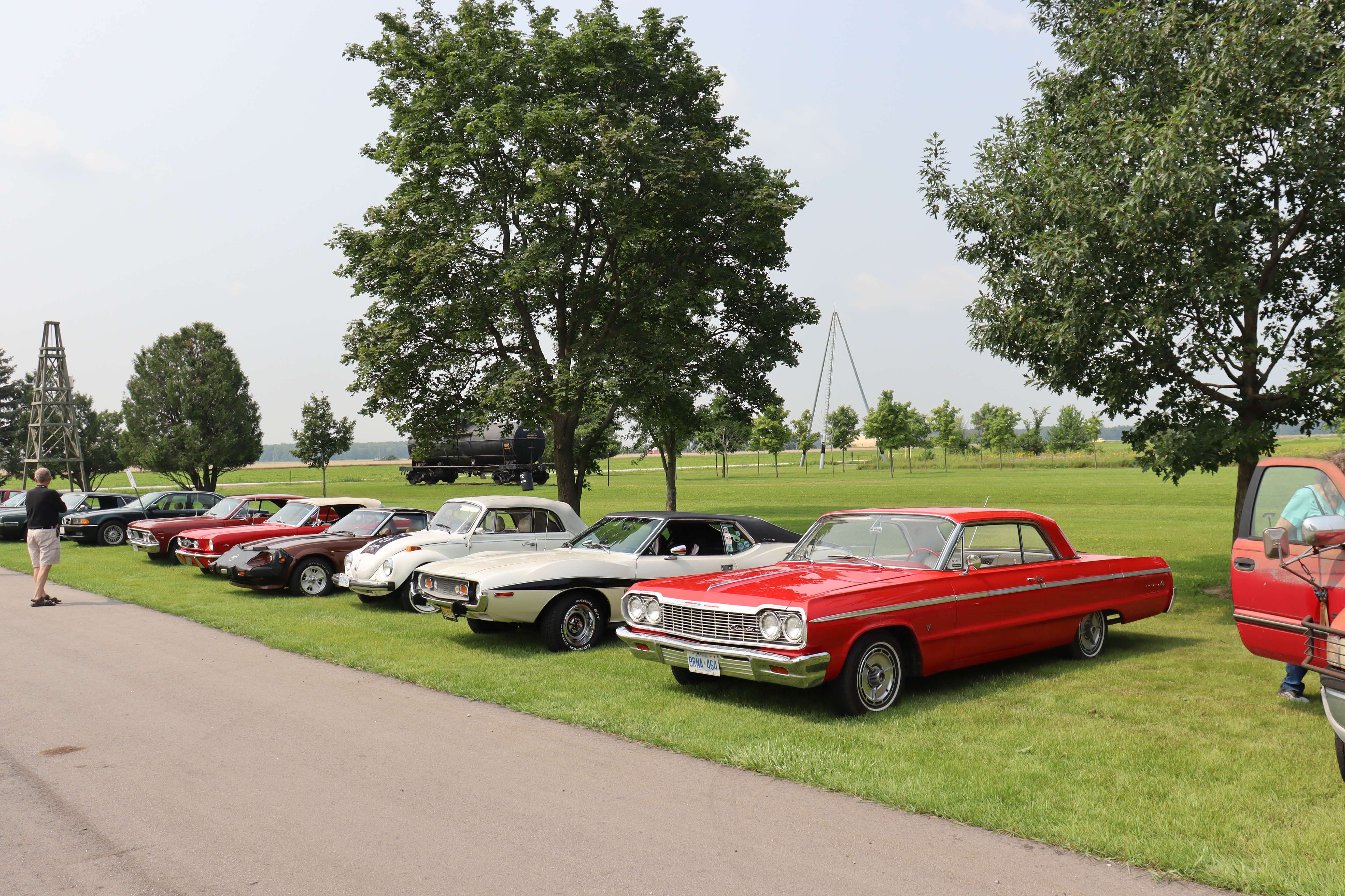 Classic cars featured at 'birthplace of Canada's oil industry'