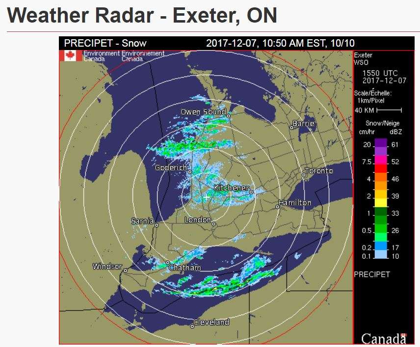 Exeter weather radar station offline as network upgrades continue