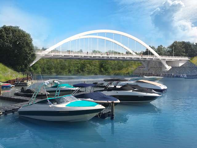 Bayfield River bridge goes out to tender