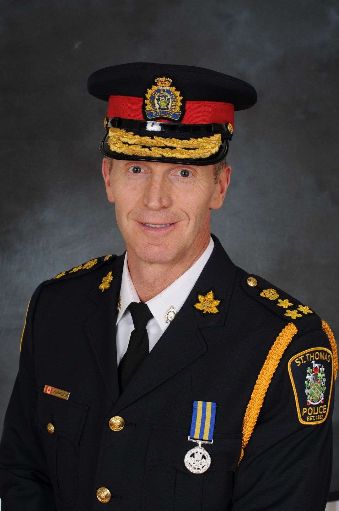 St. Thomas police chief Chris Herridge retiring