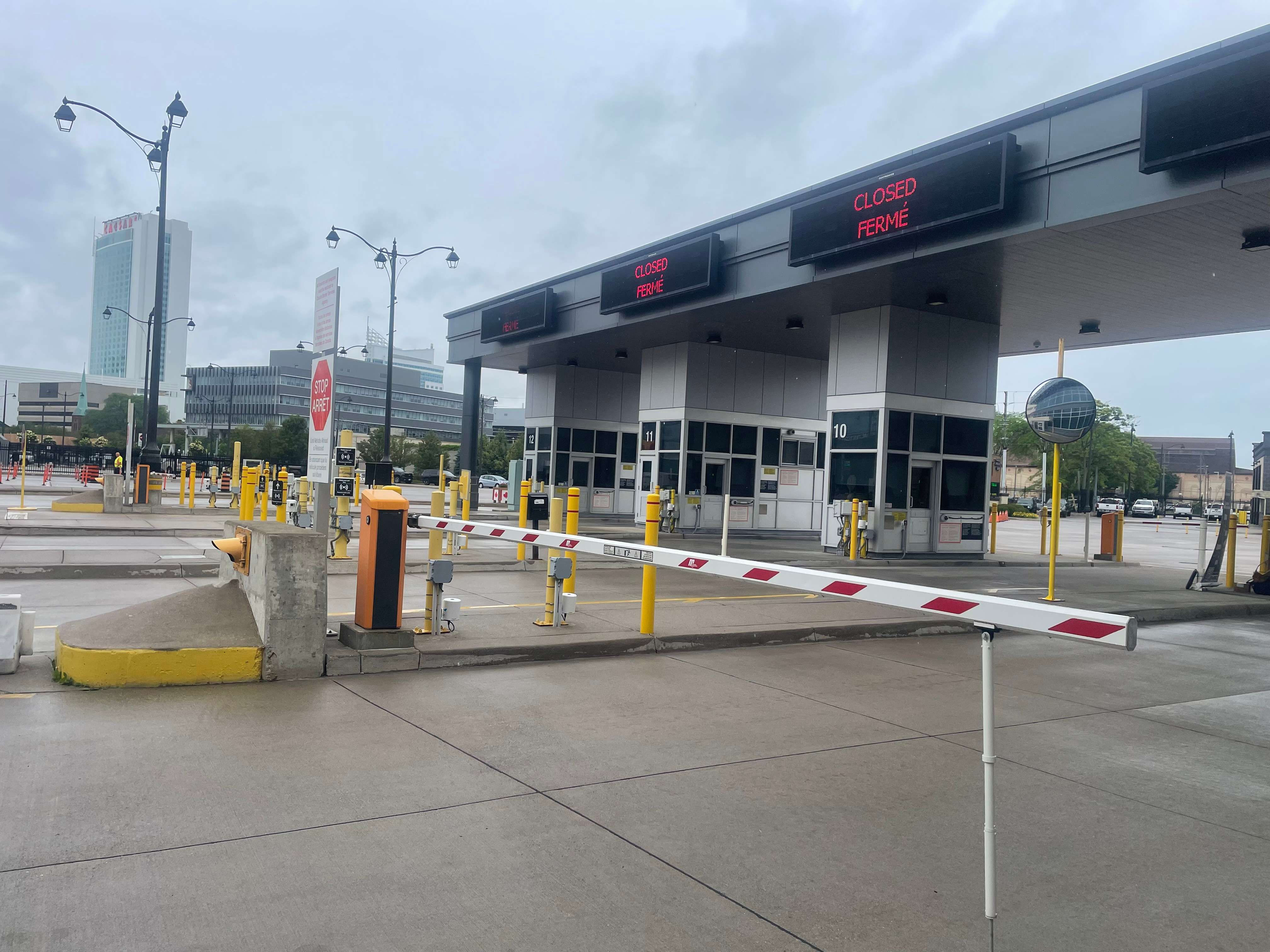 Land crossings rebound at border in May