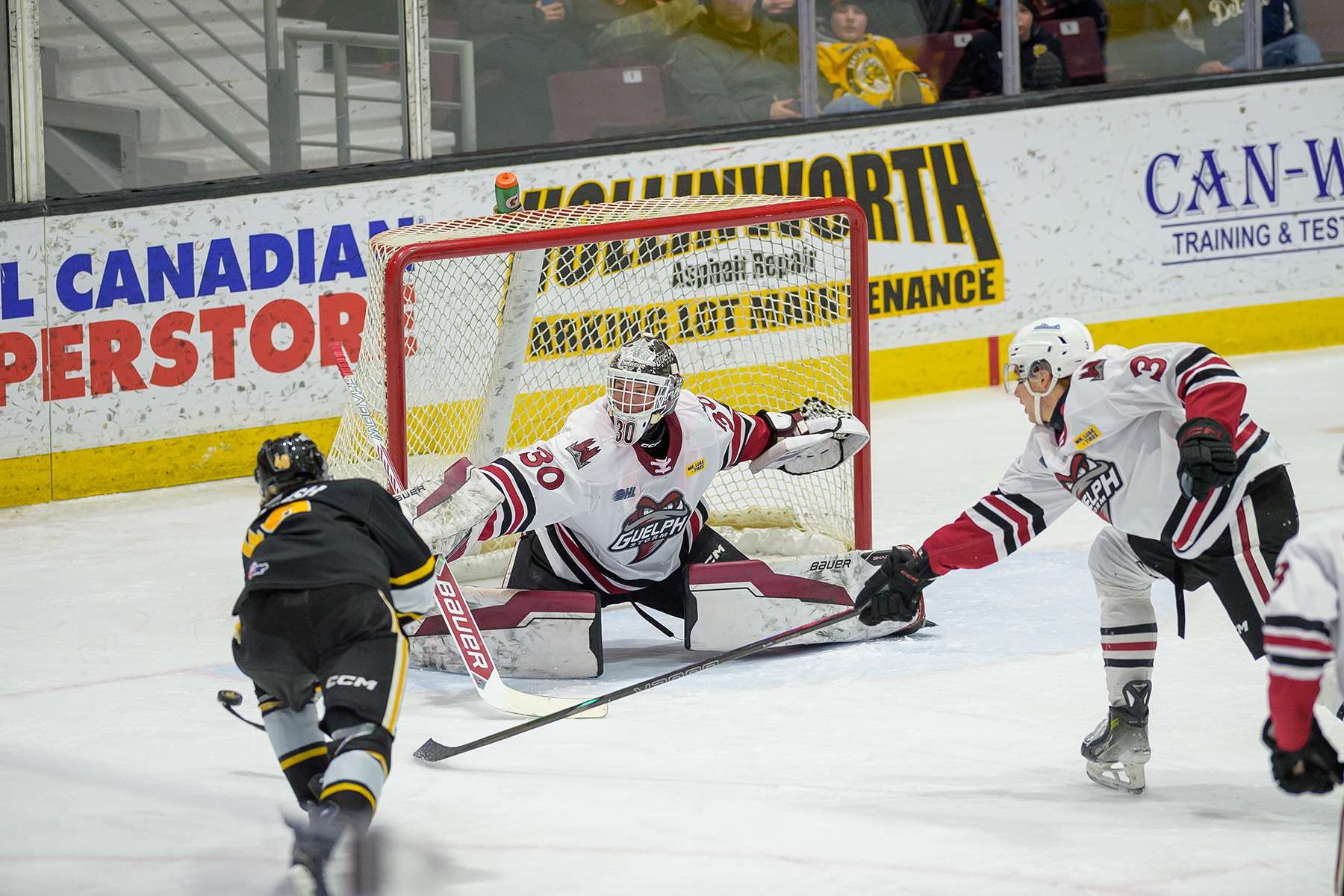 Sting beat Guelph in low scoring game