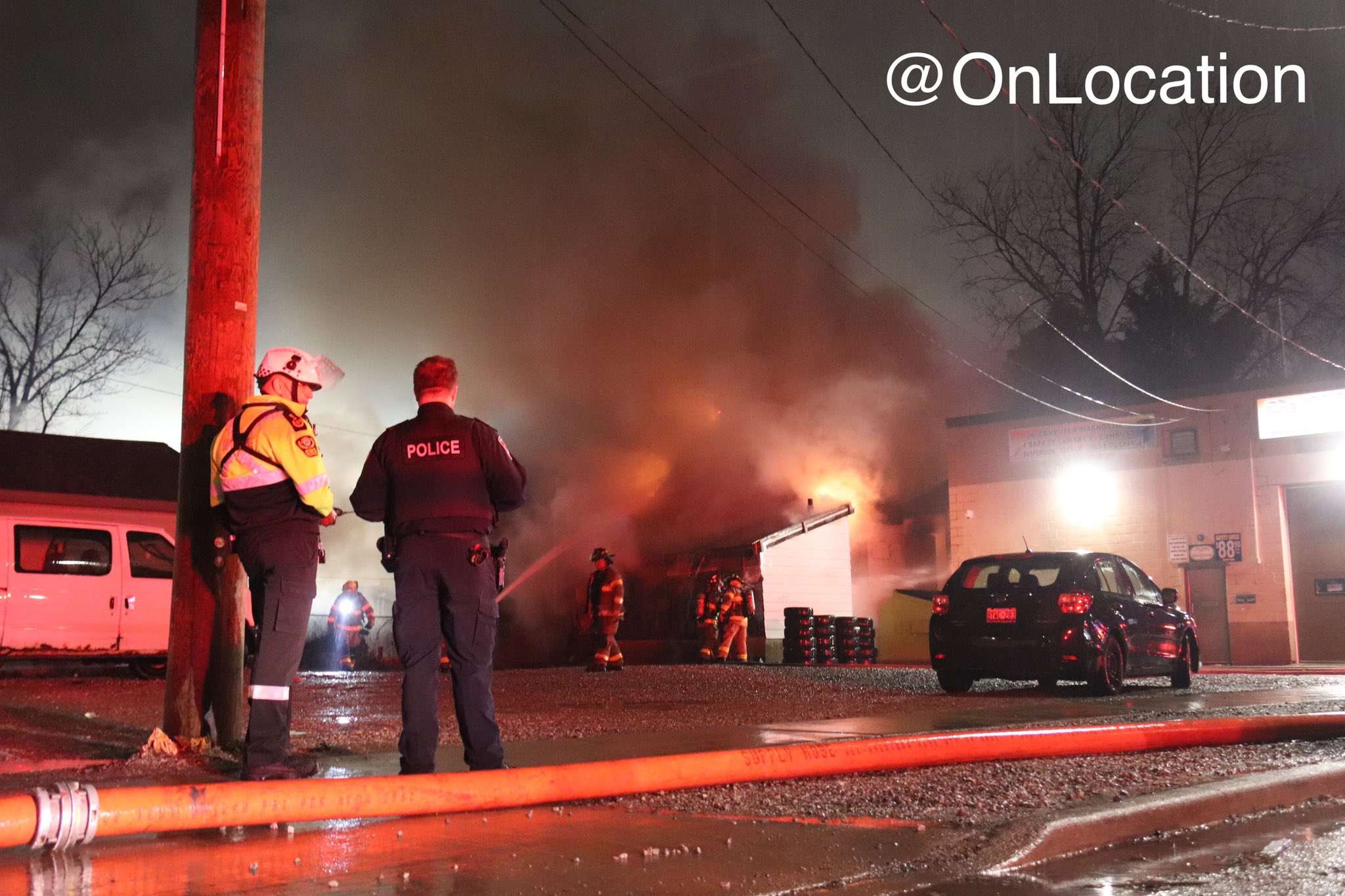 UPDATE: Two displaced after Brant Street fire