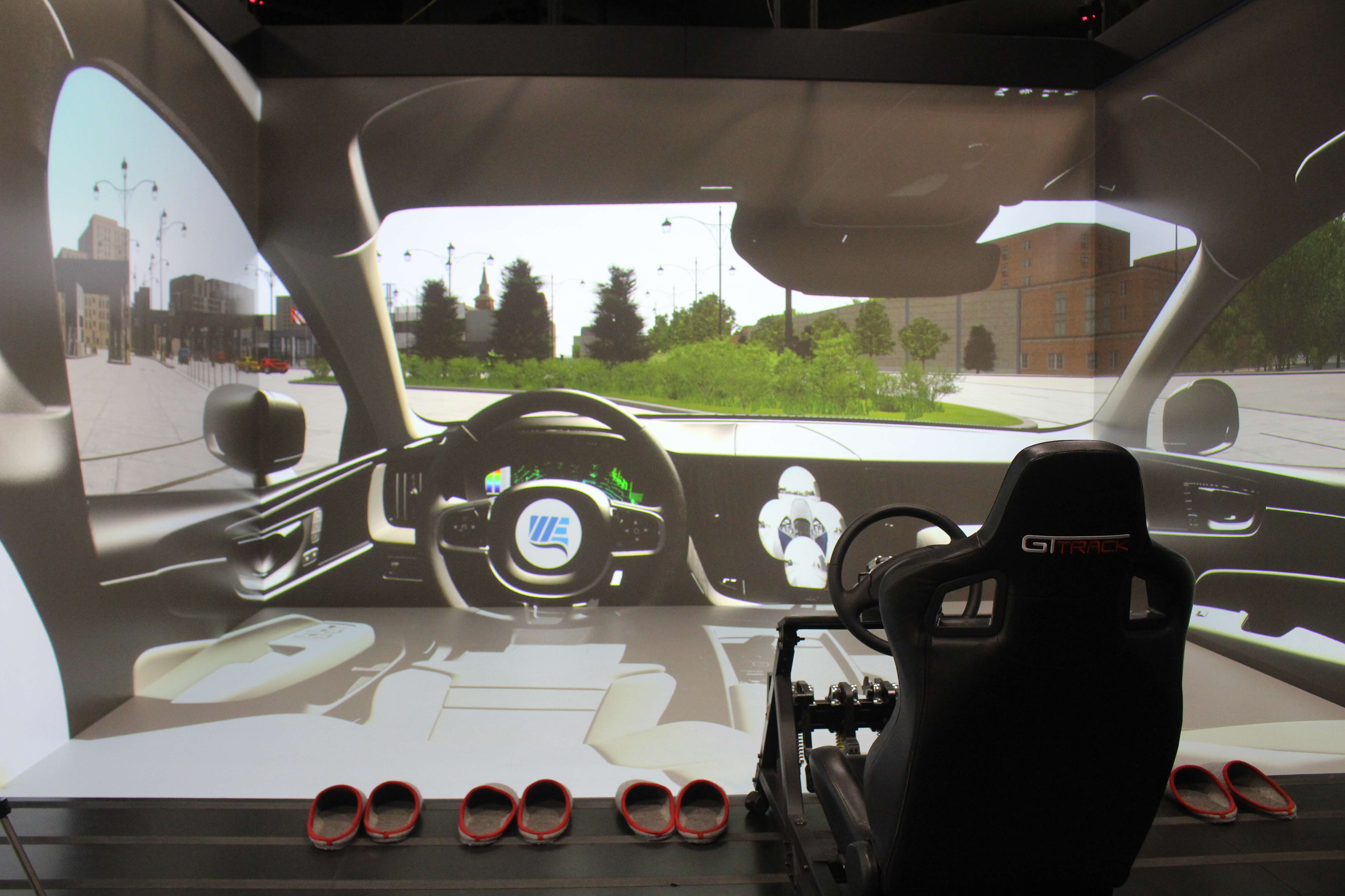 Windsor Detroit Tunnel driving simulator