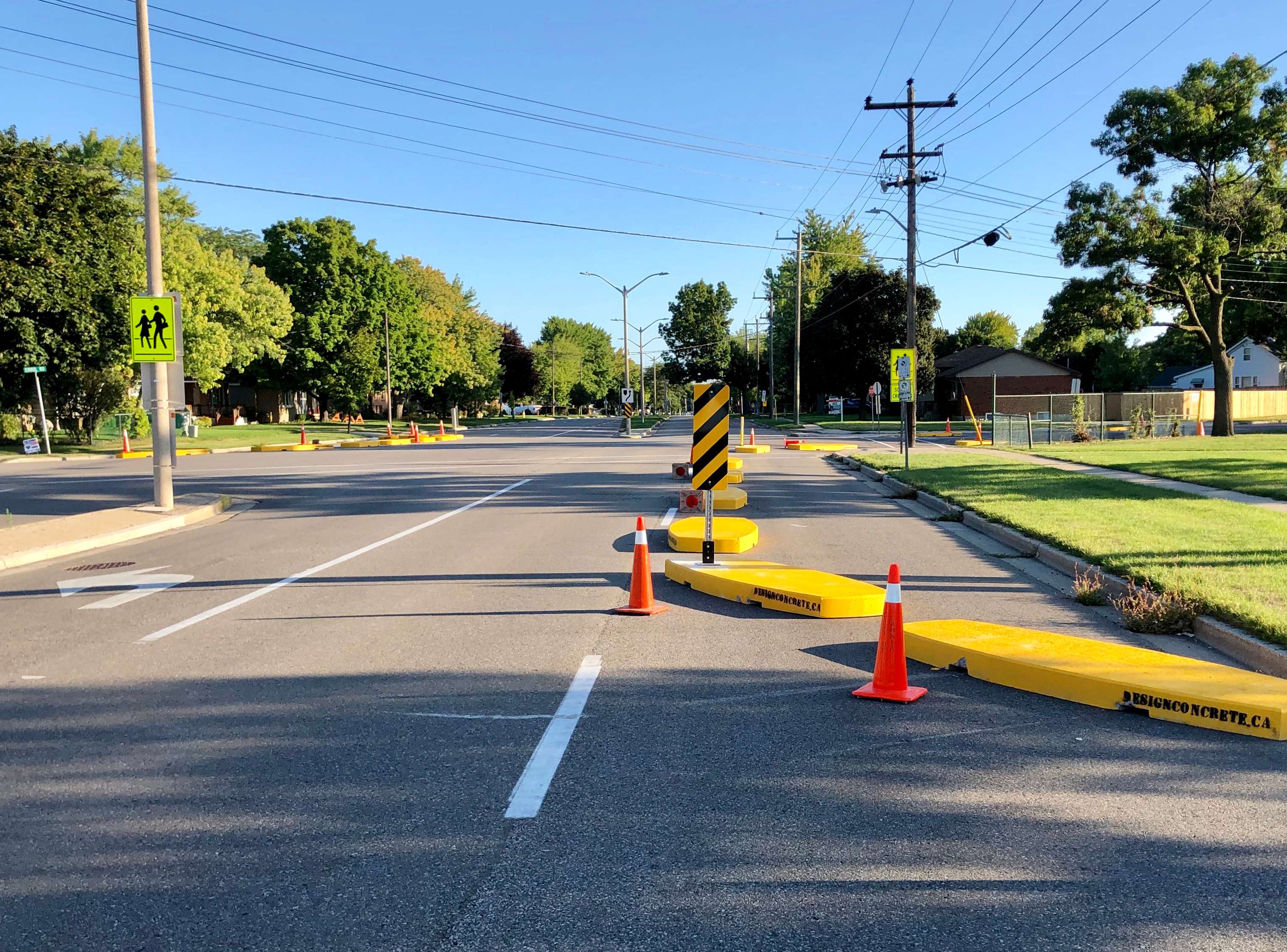 Errol, Indian curb extensions to be made permanent