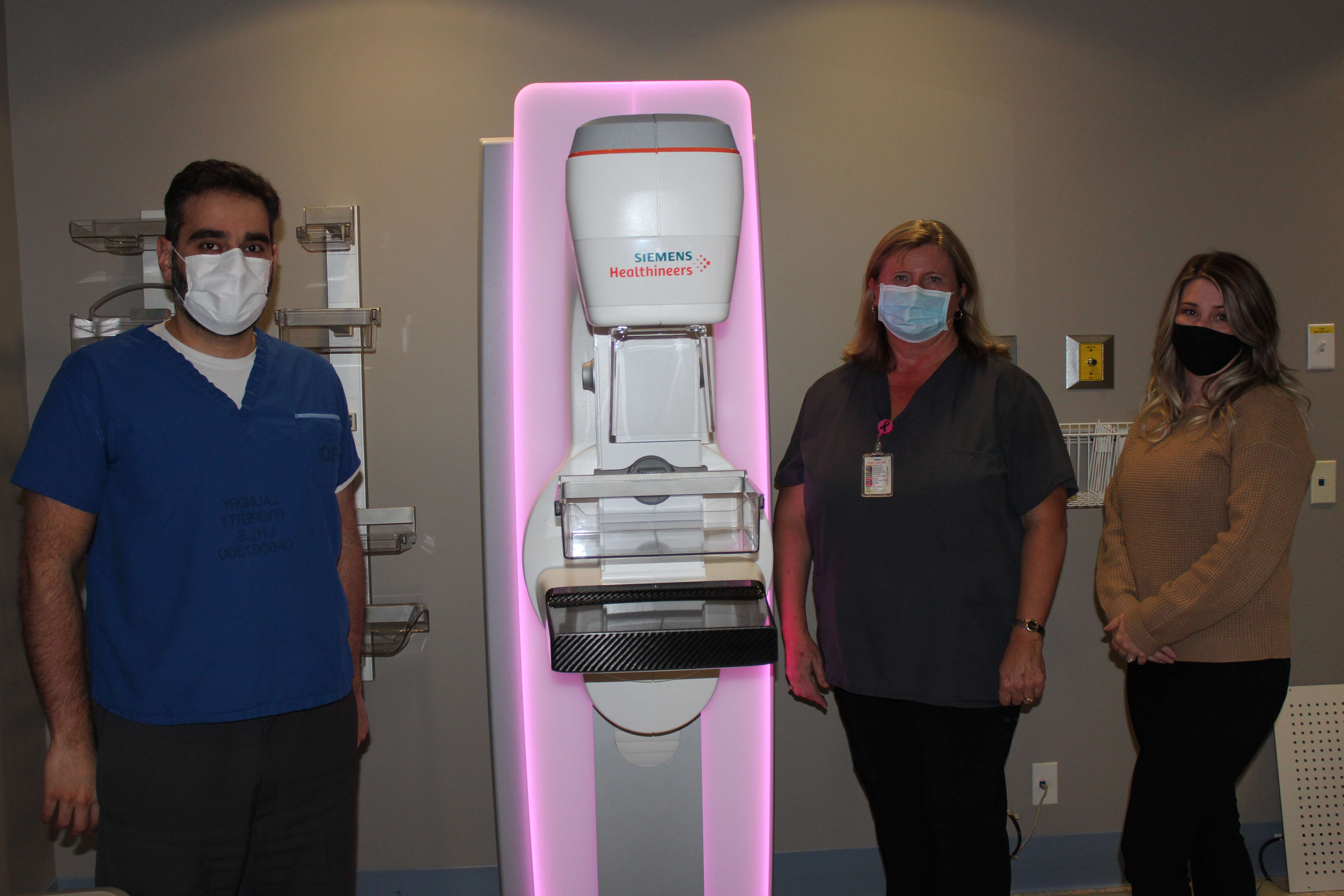New mammography equipment installed at Bluewater Health
