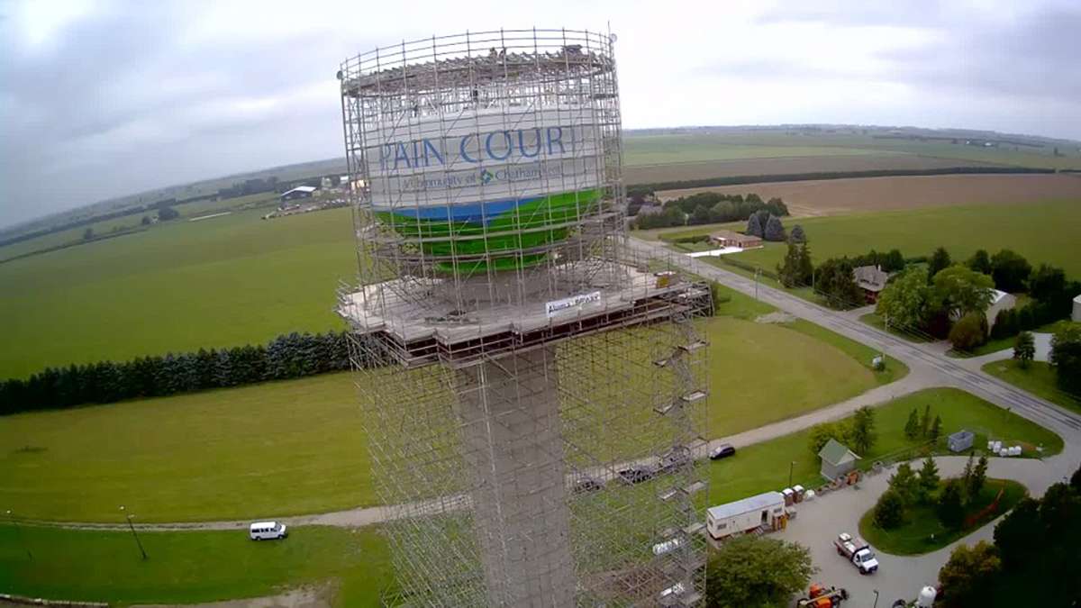 $2.3M water tower unveiled in Pain Court