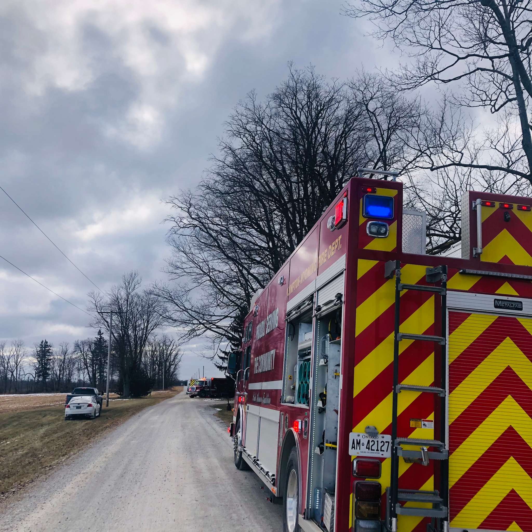 Teamwork helps put out structure fire in rural area