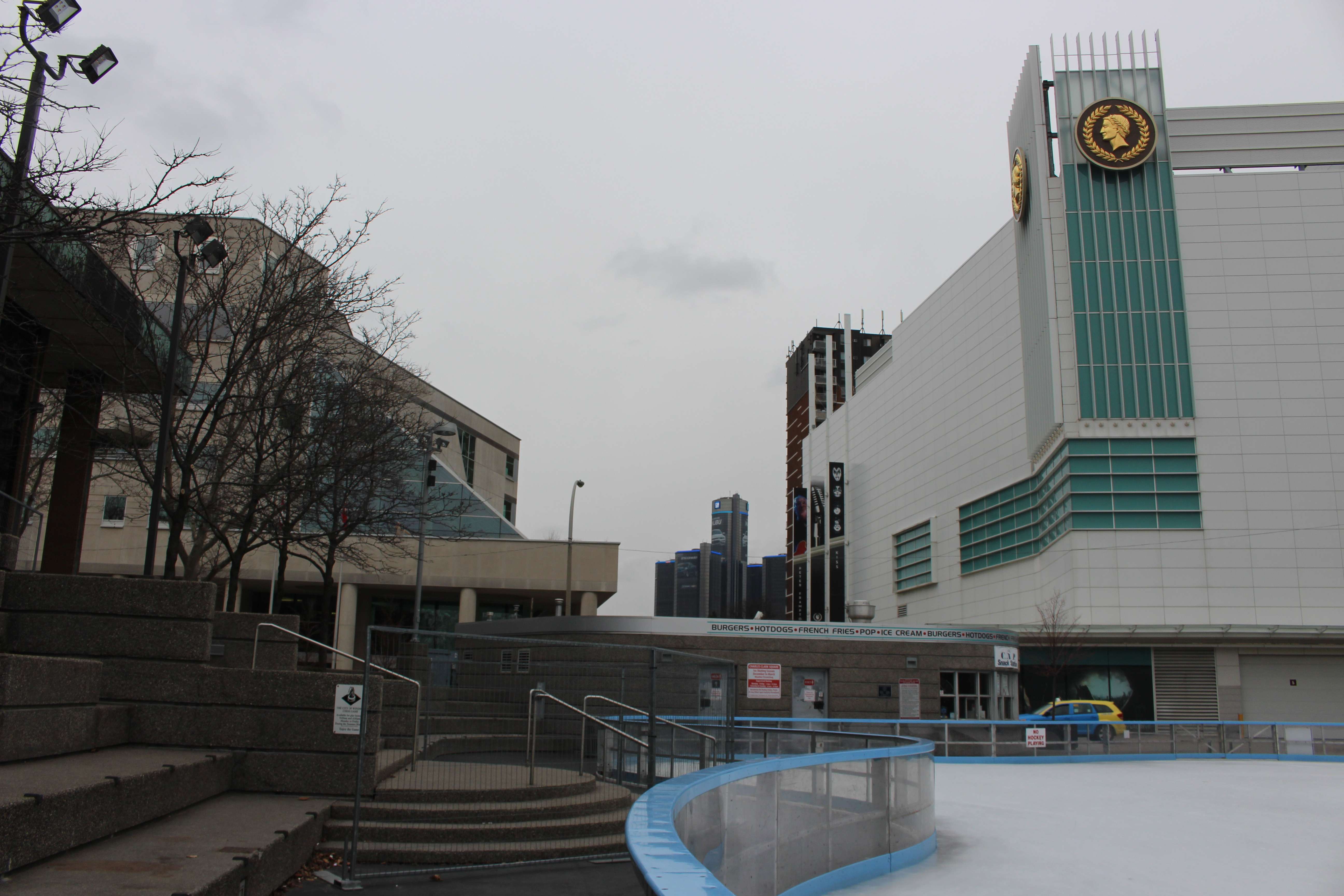 Windsor Opens Downtown Skating Rink