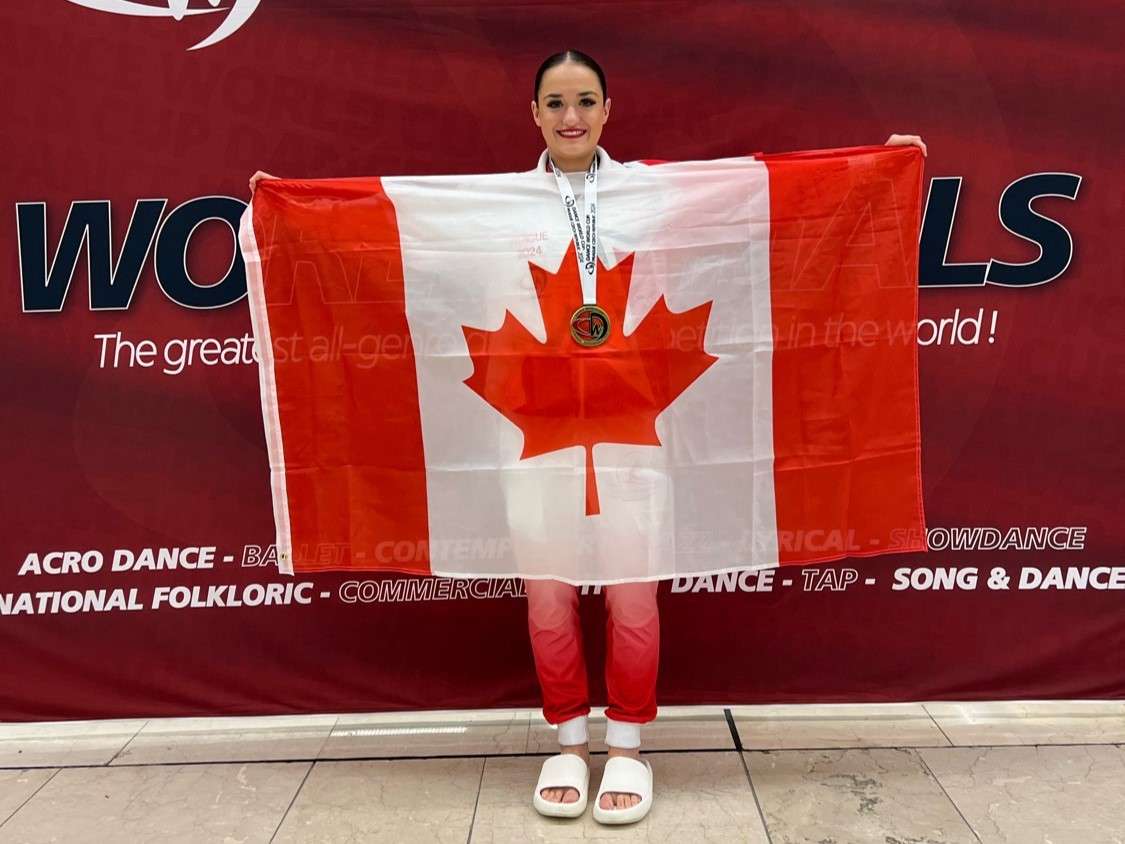 Local dancer wins gold at Worlds