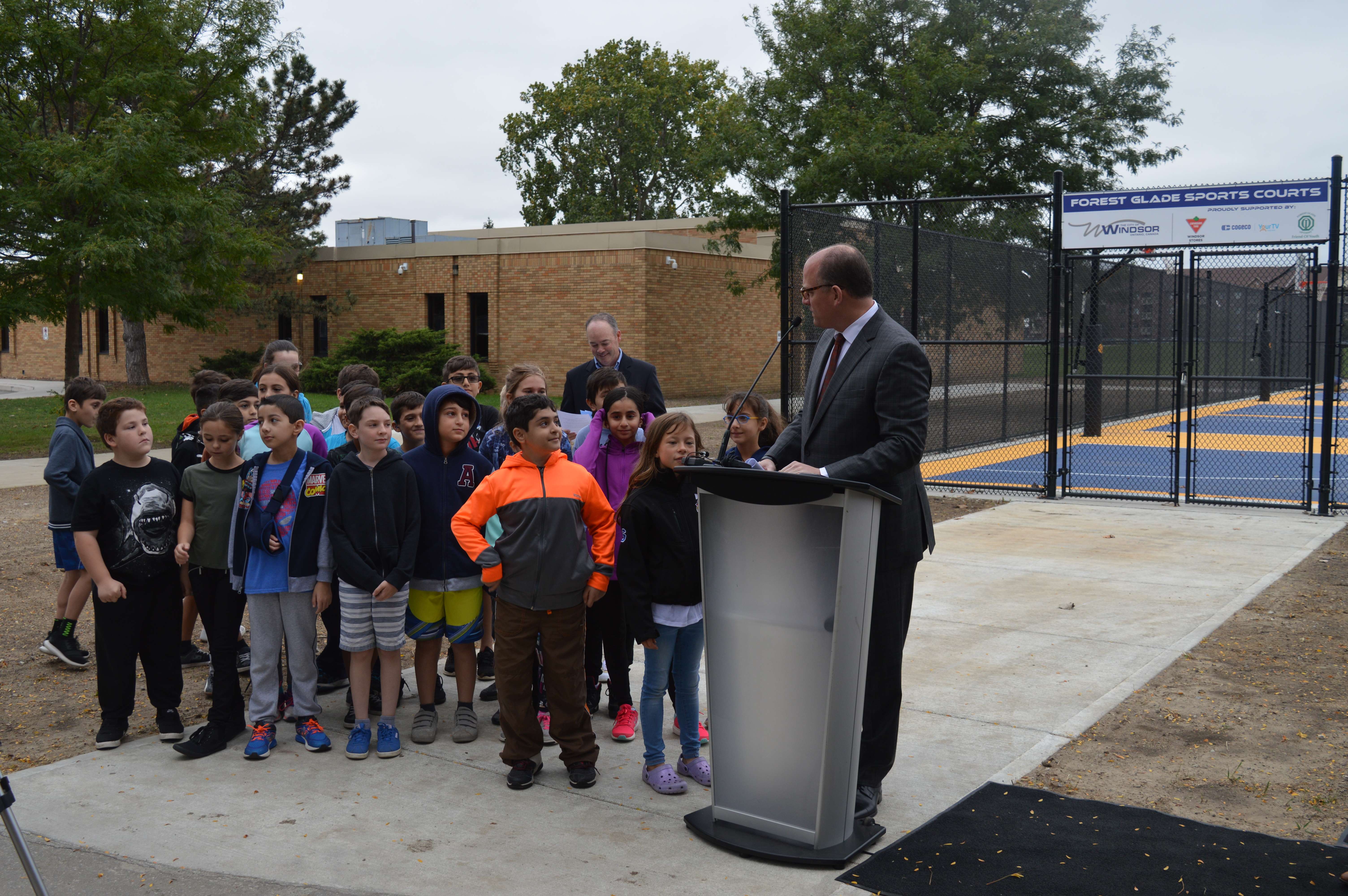 City unveils new Forest Glade Sports Courts