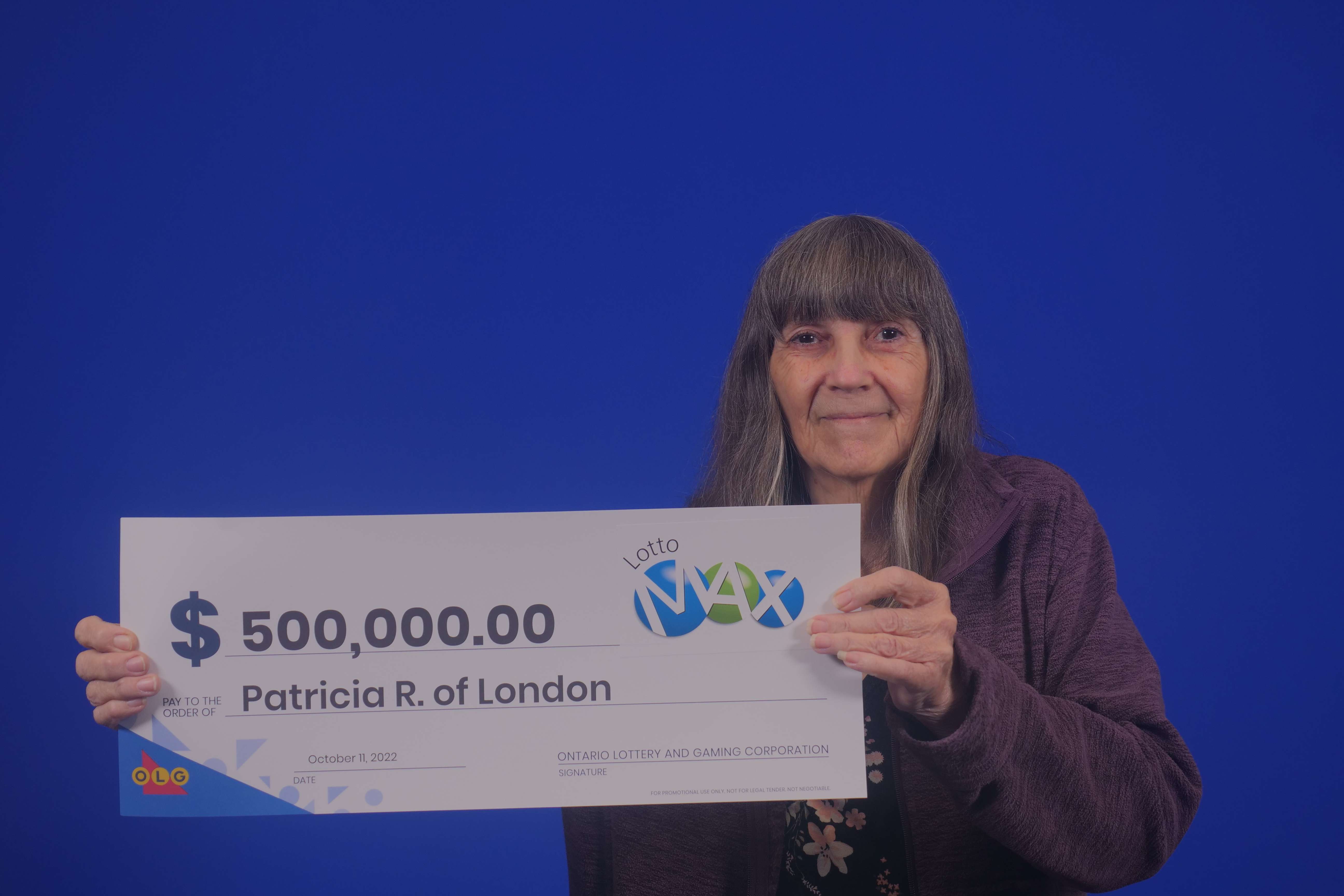 London woman wins $500k in her second big lotto prize