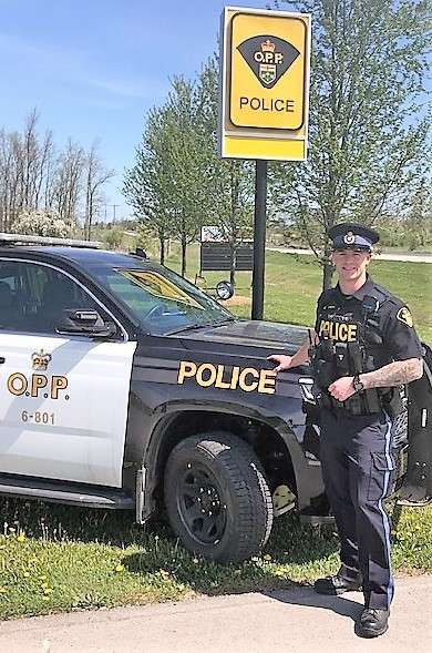 New Grey Bruce OPP officer welcomed