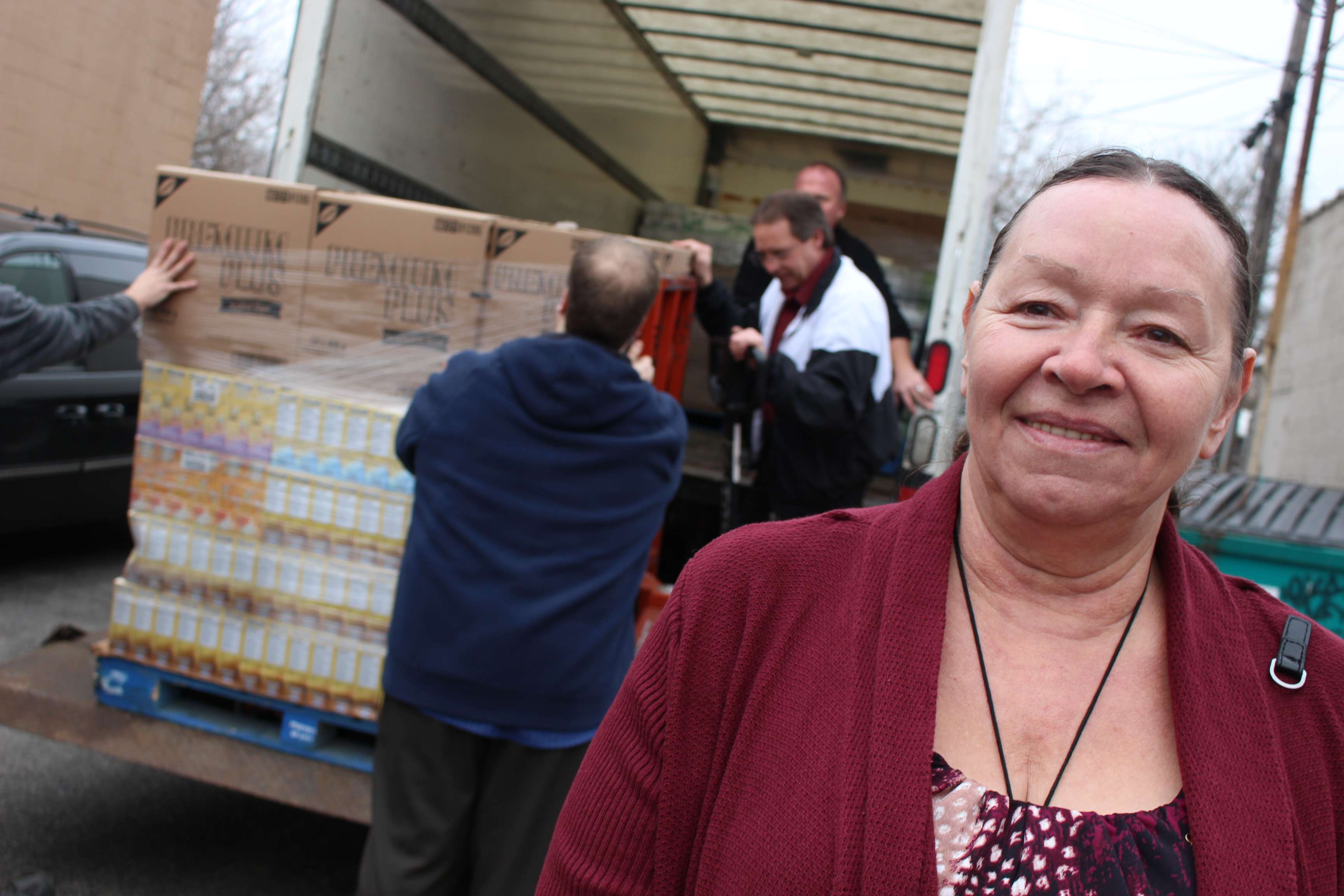 Homeless Receive Largest Food Donation (Video)