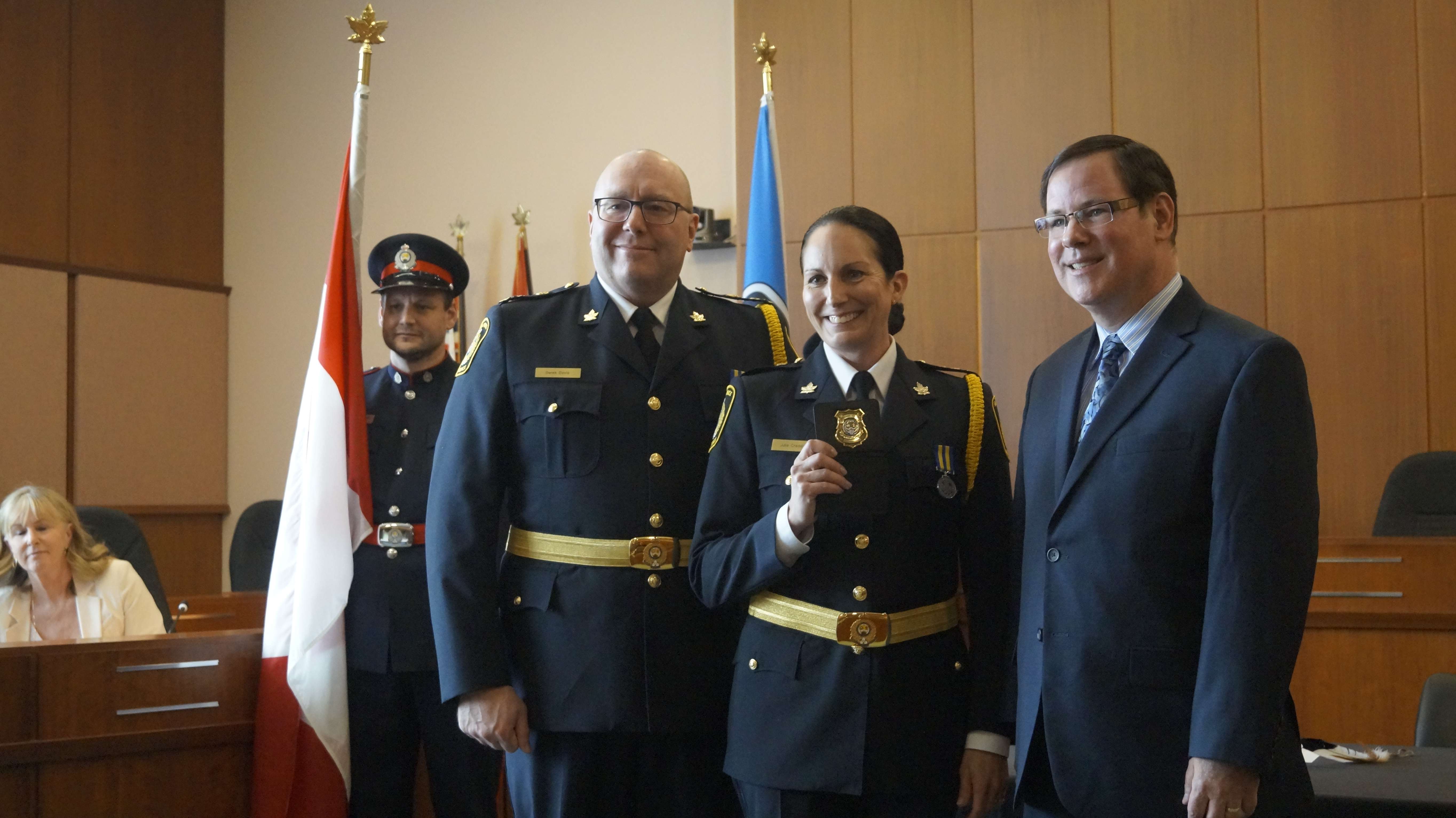 New deputy police chief gets warm welcome (GALLERY)