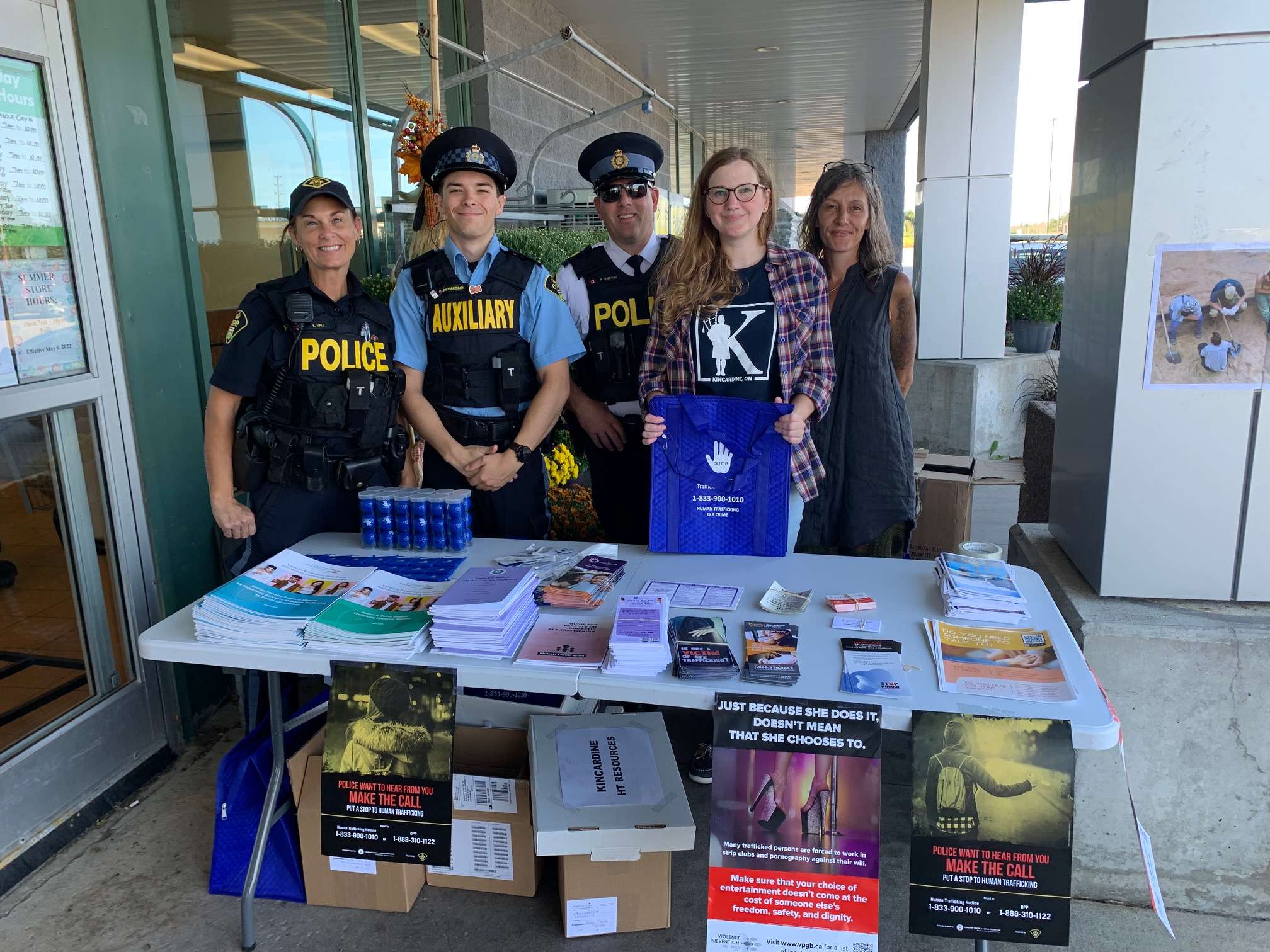 Local OPP detachment helps increase Human Trafficking Awareness