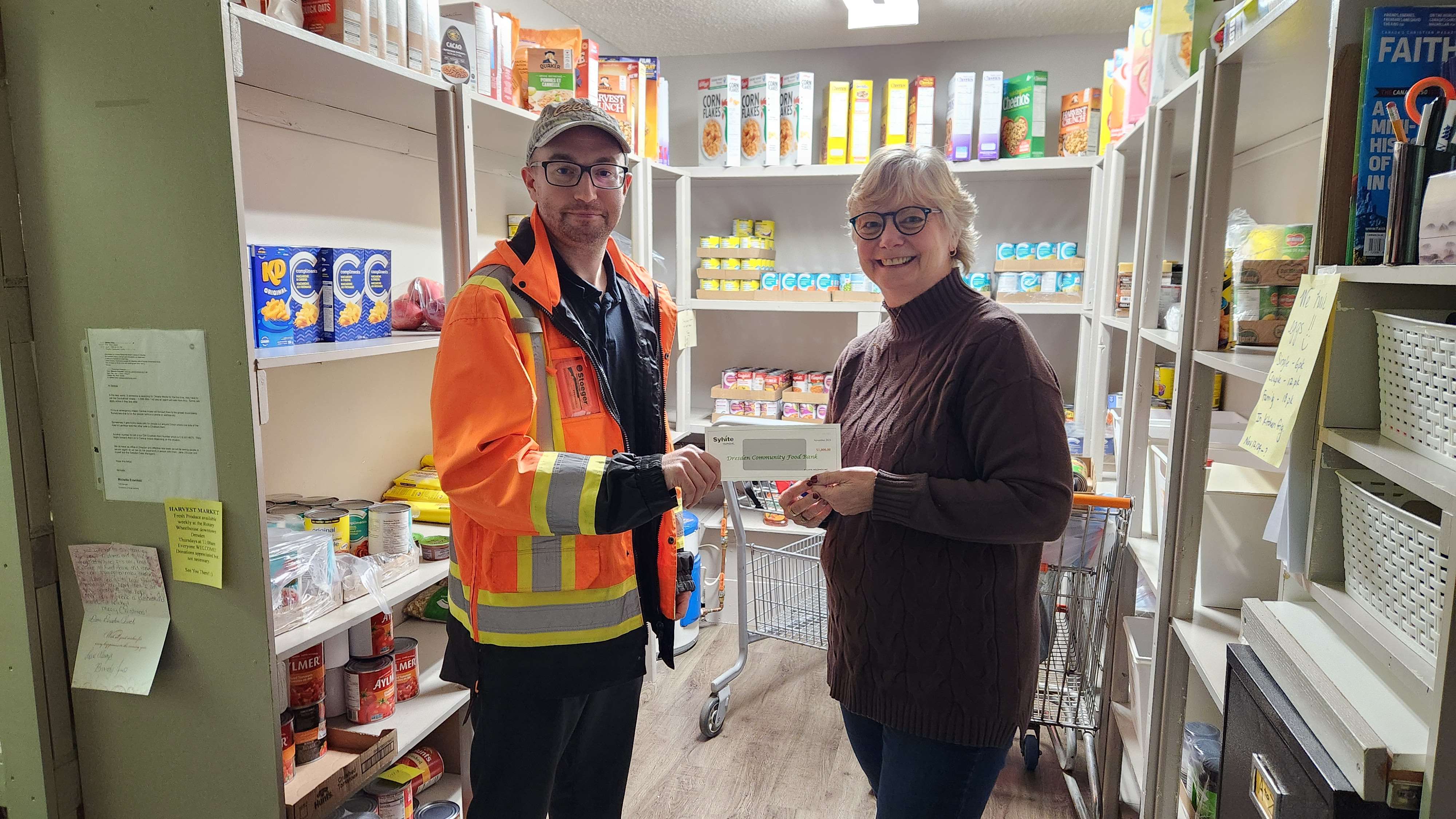 CK Food Banks receive $1K donations from agriculture company