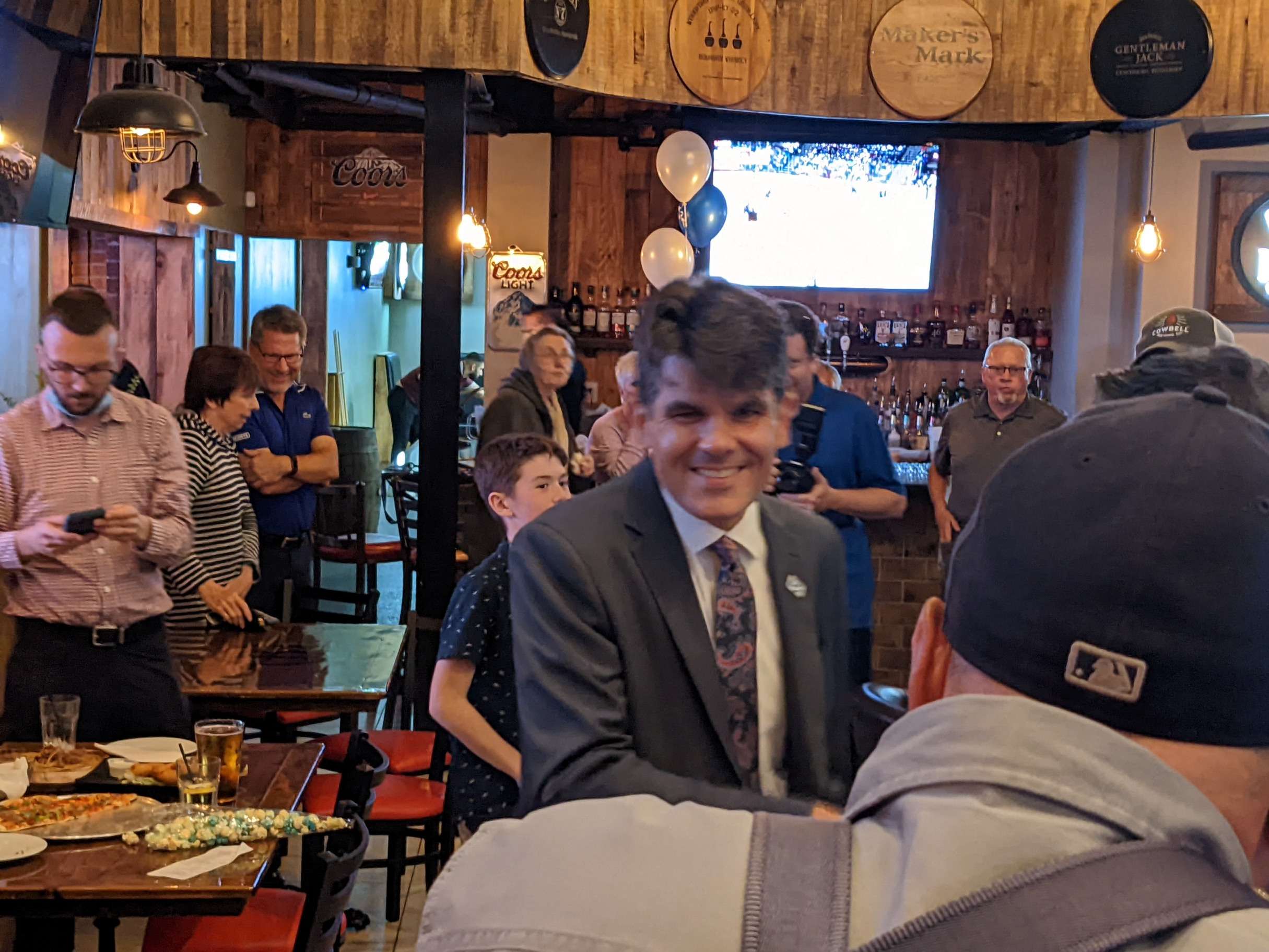 Andrew Dowie turns Windsor-Tecumseh blue