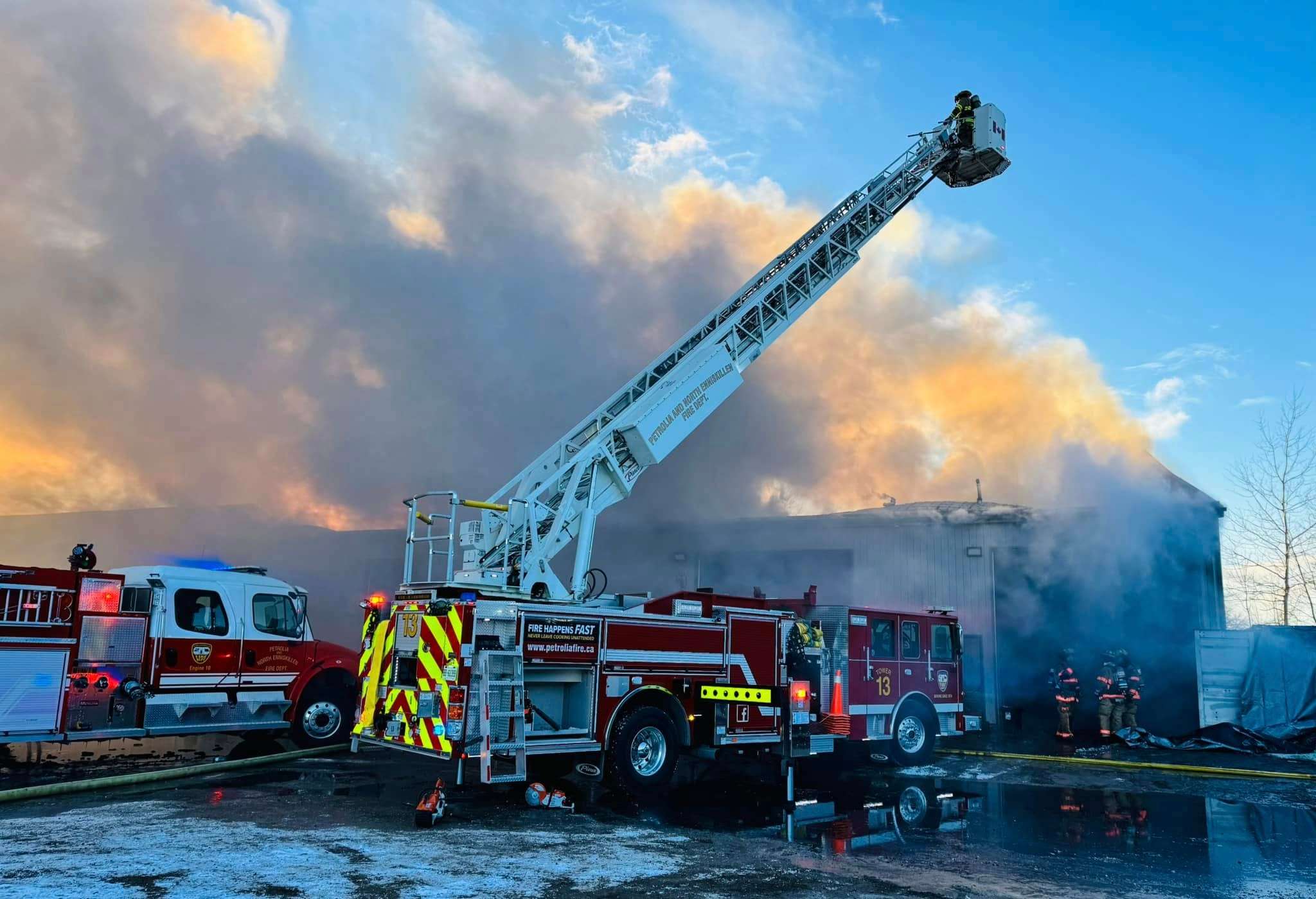 UPDATE: $1M damage reported in Petrolia fire
