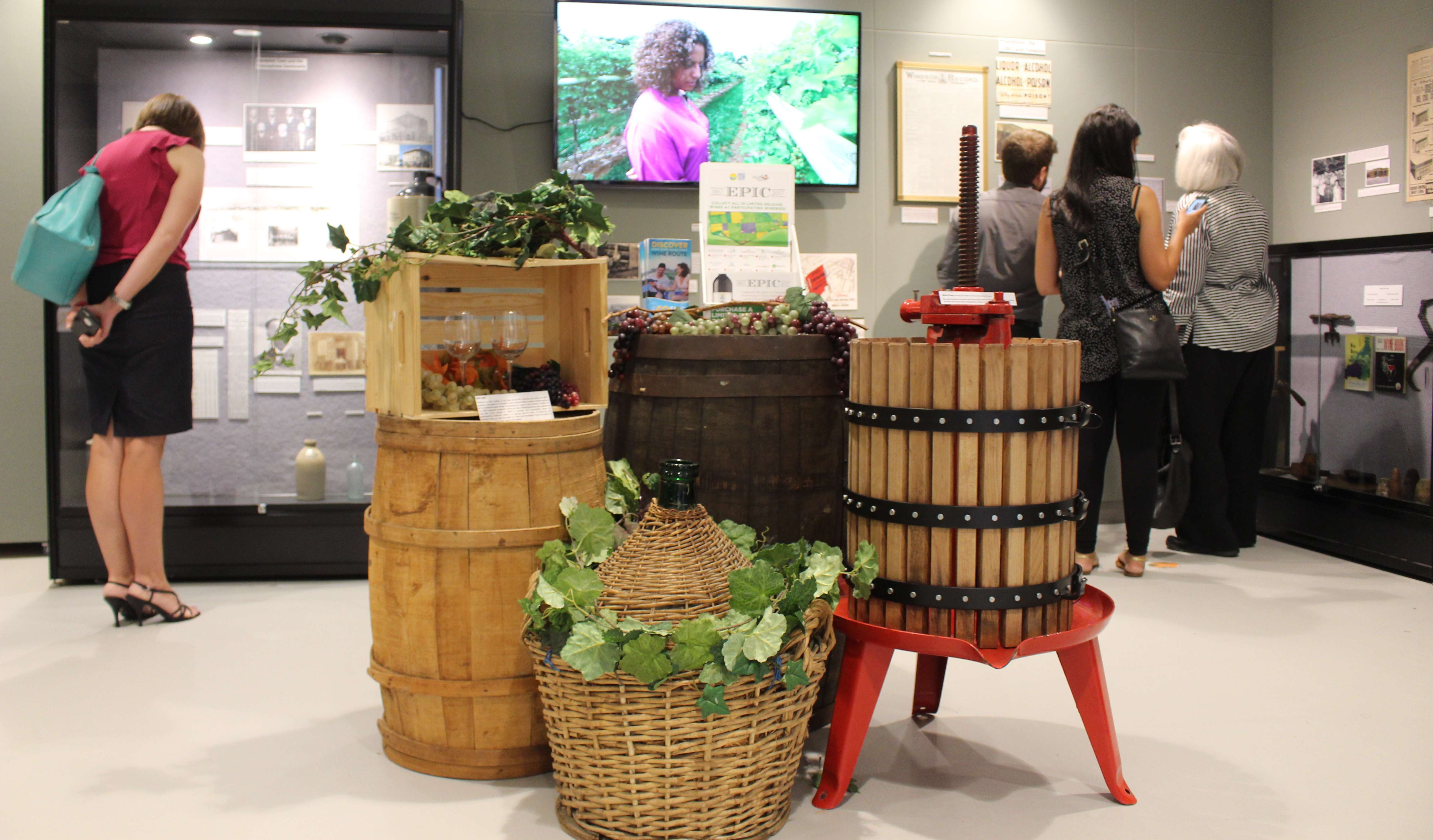 New Exhibit Celebrates Region's Wine-making History