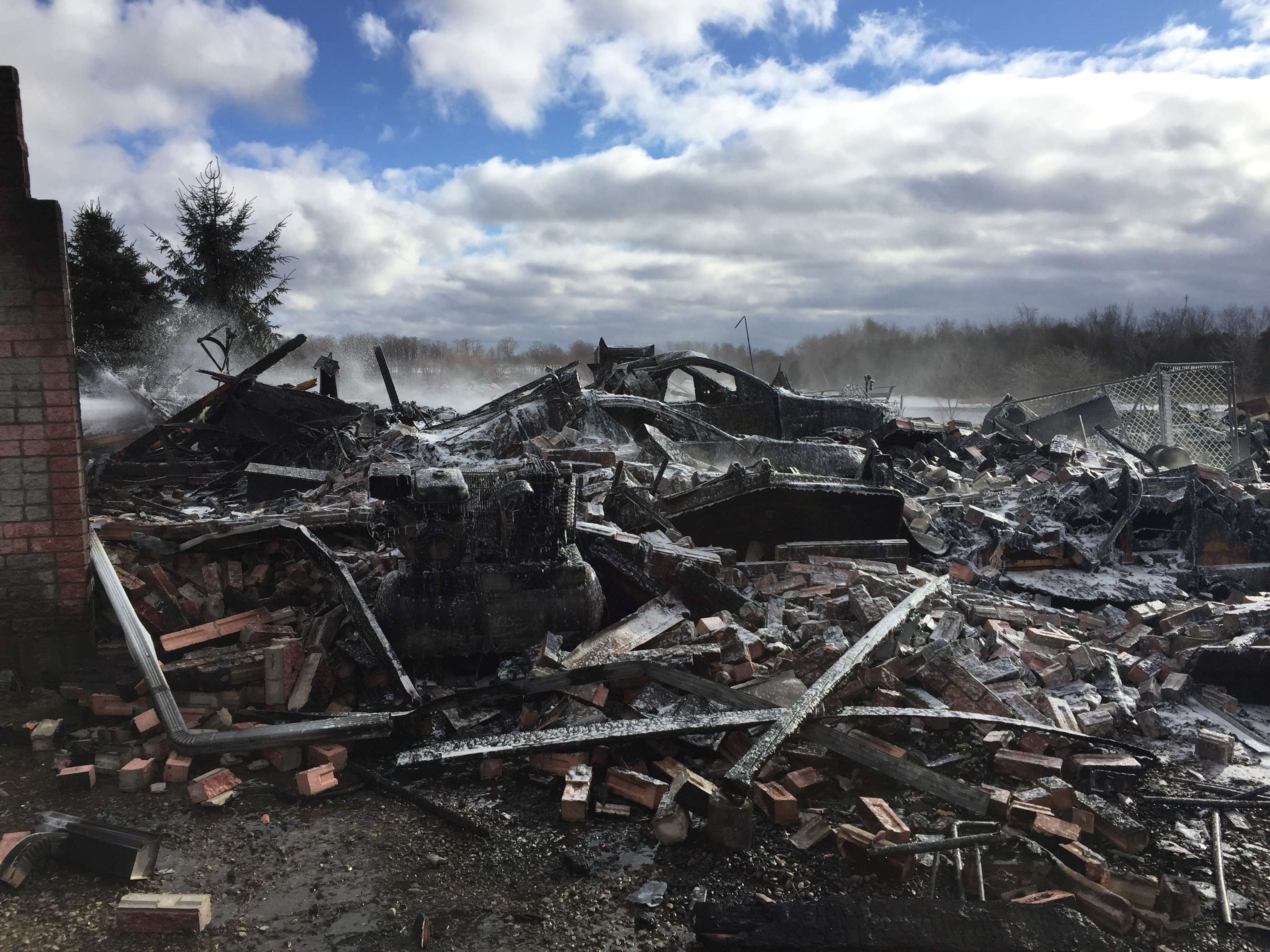 UPDATE: Bluevale Home Destroyed By Fire