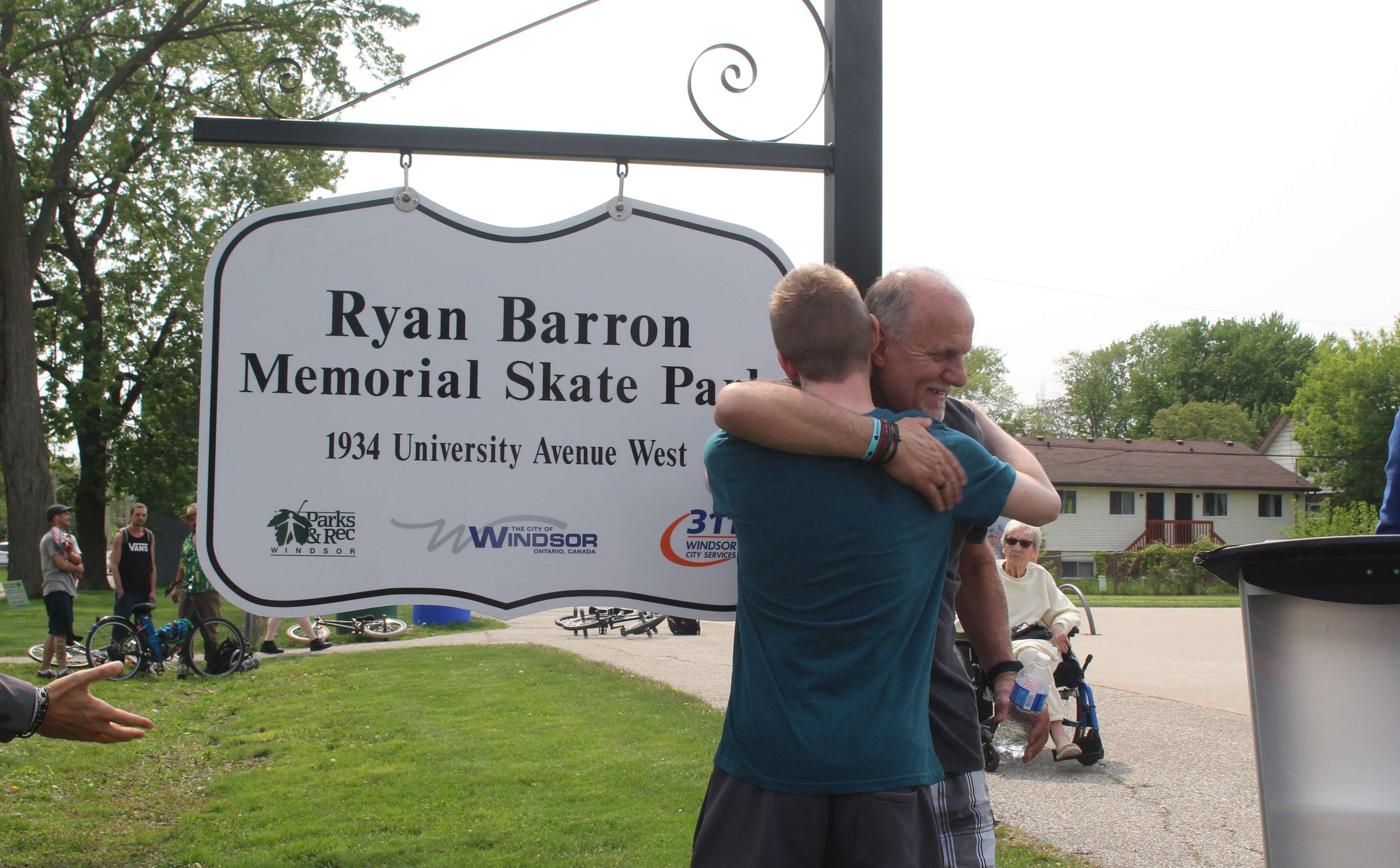 West-end skate park named in memory of Ryan Barron