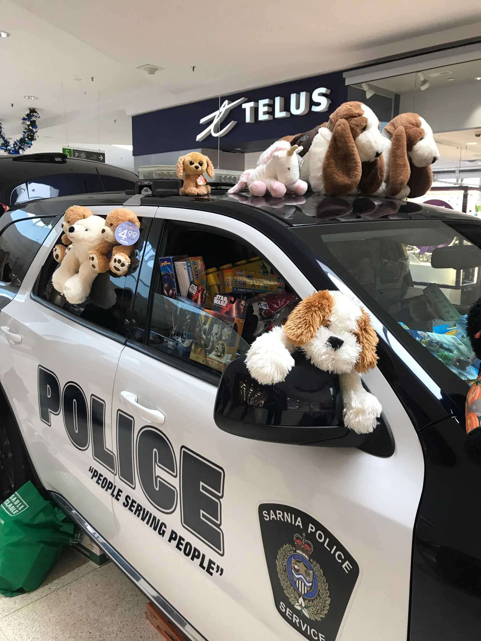 Cram a Cruiser toy drive returns to Lambton Mall