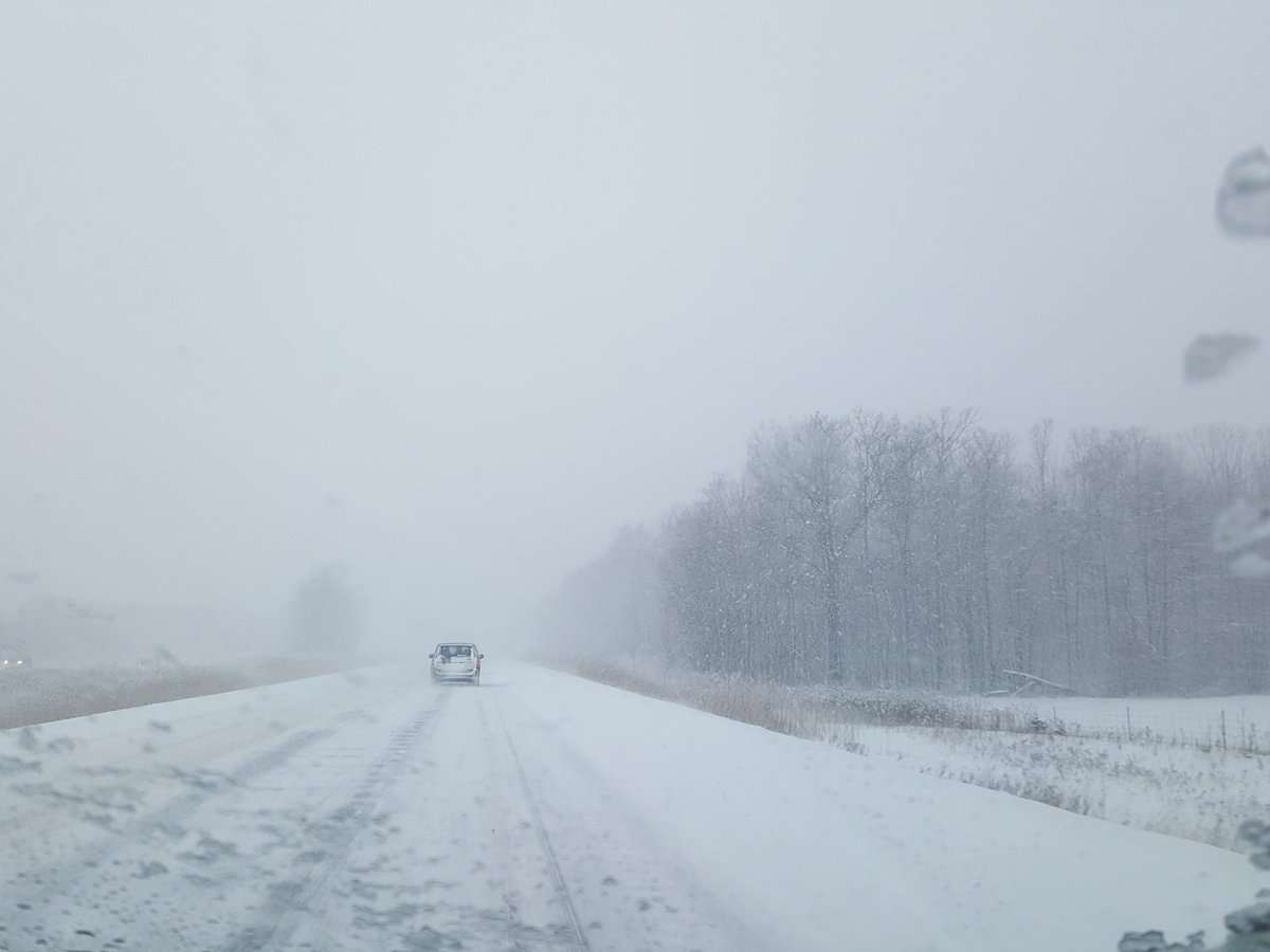 UPDATE: Snow squall warnings in effect Saturday evening