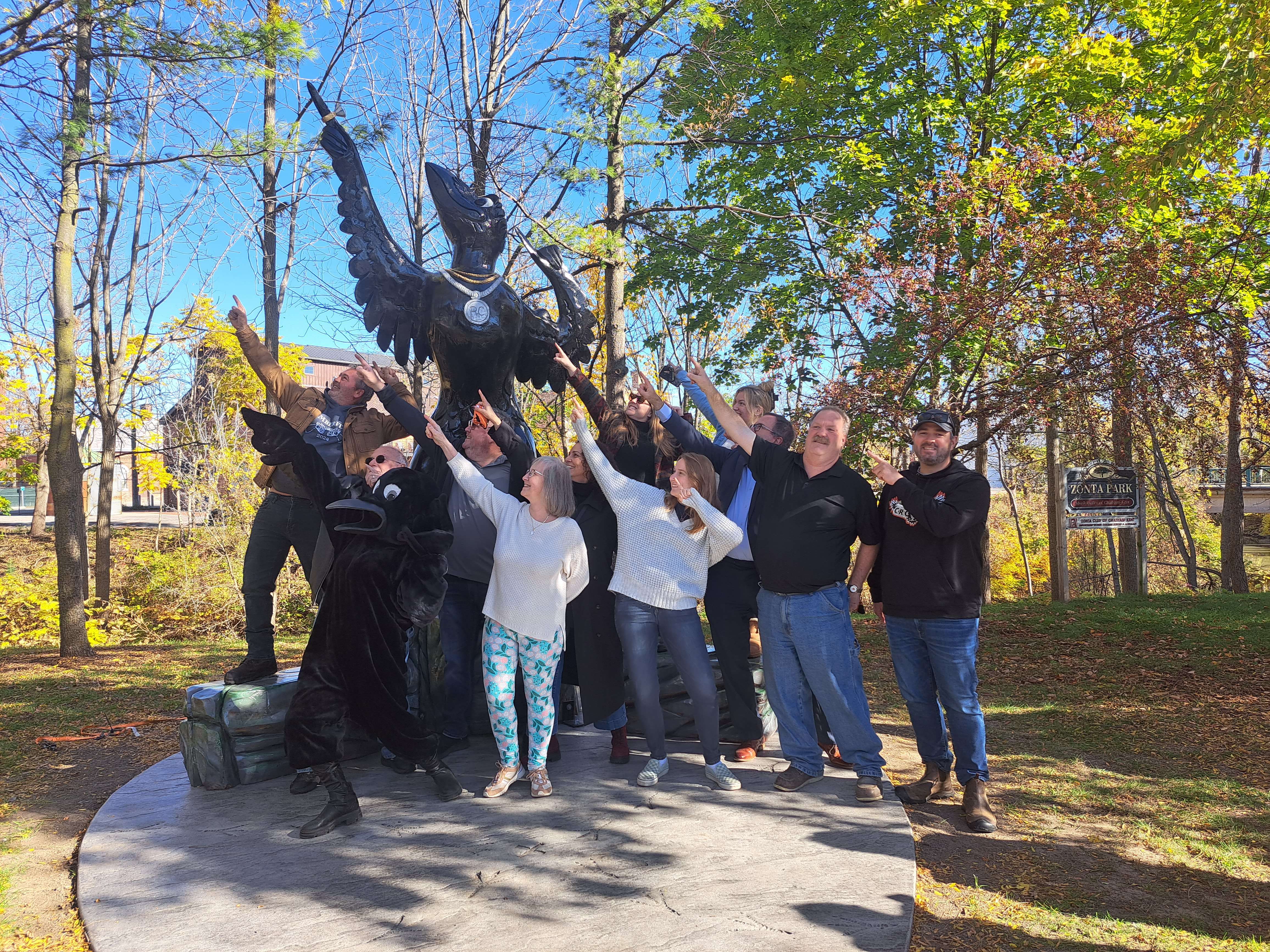 CK wooden sculpture initiative takes flight in Chatham