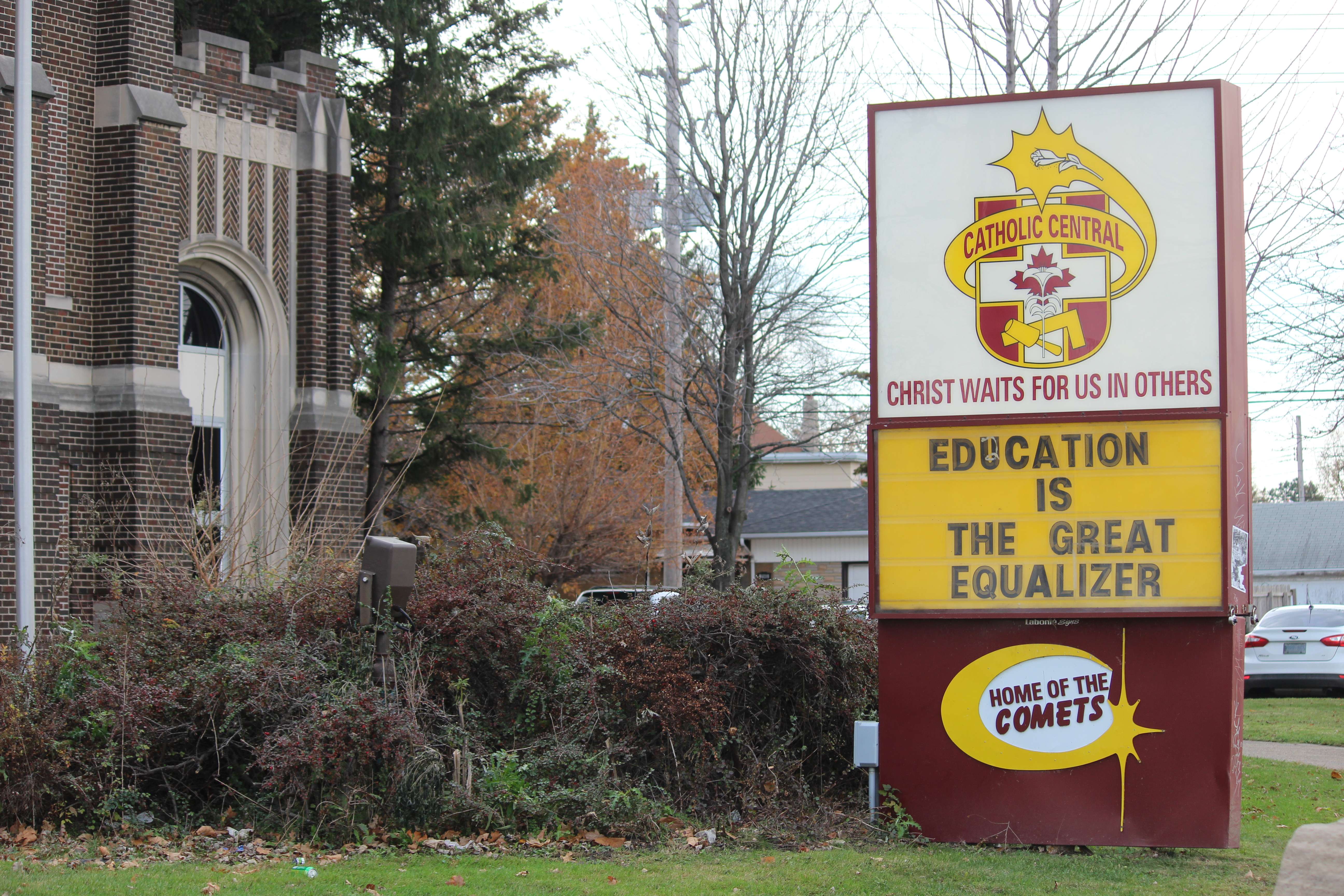 Construction of new Catholic Central High School moving forward