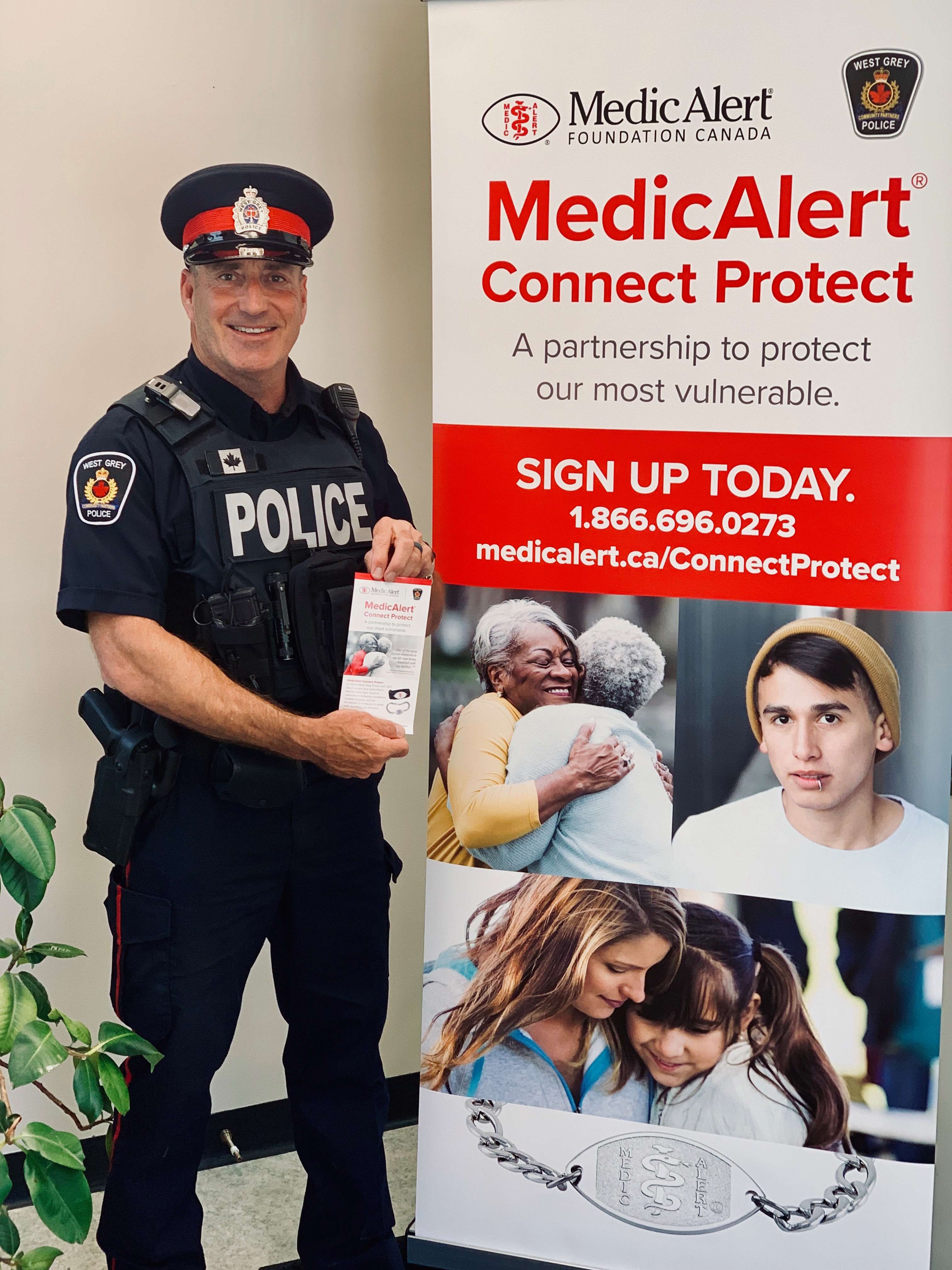 West Grey police partner with MedicAlert