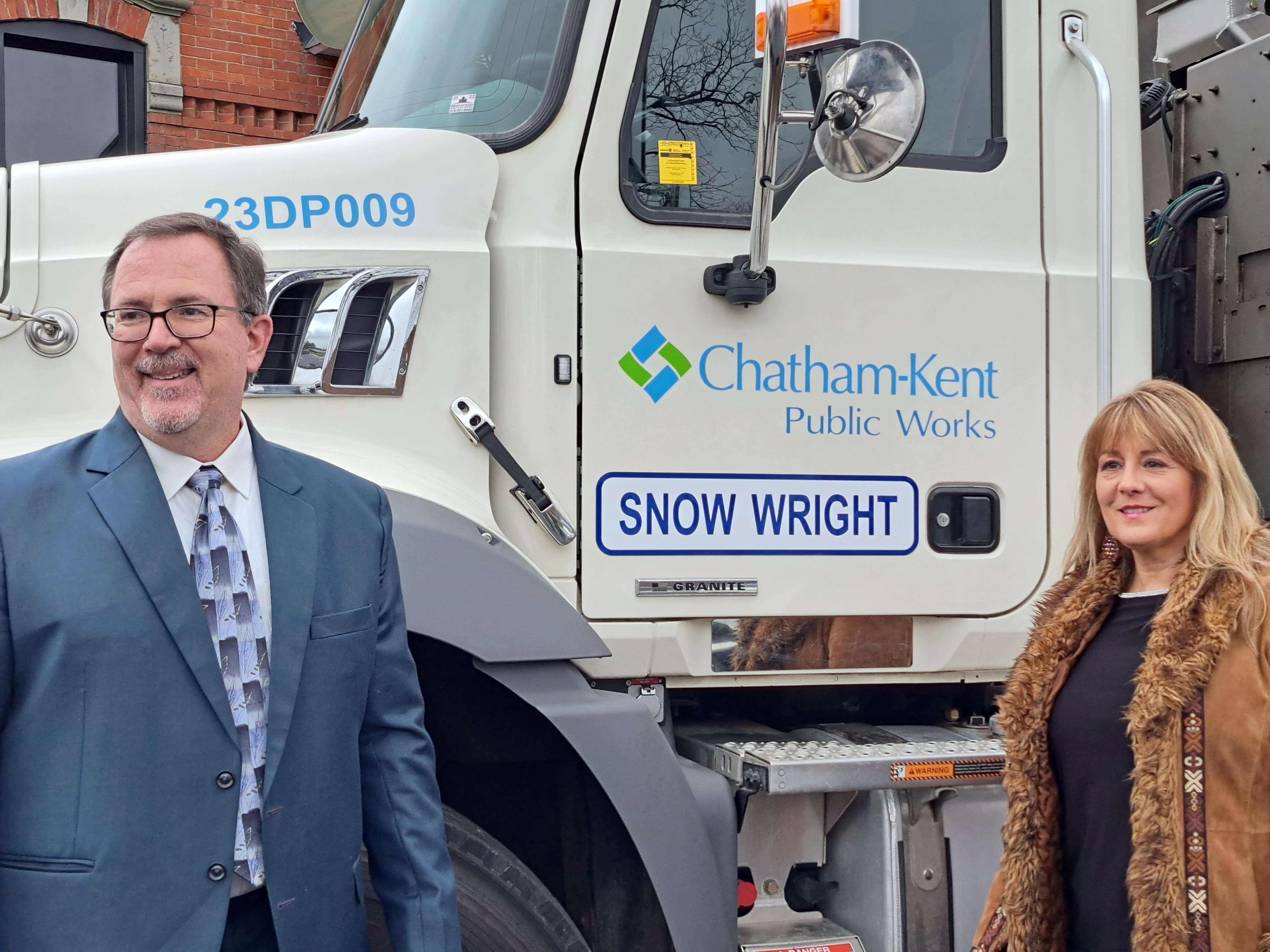 Newly named CK snowplow feels "Snow Wright"