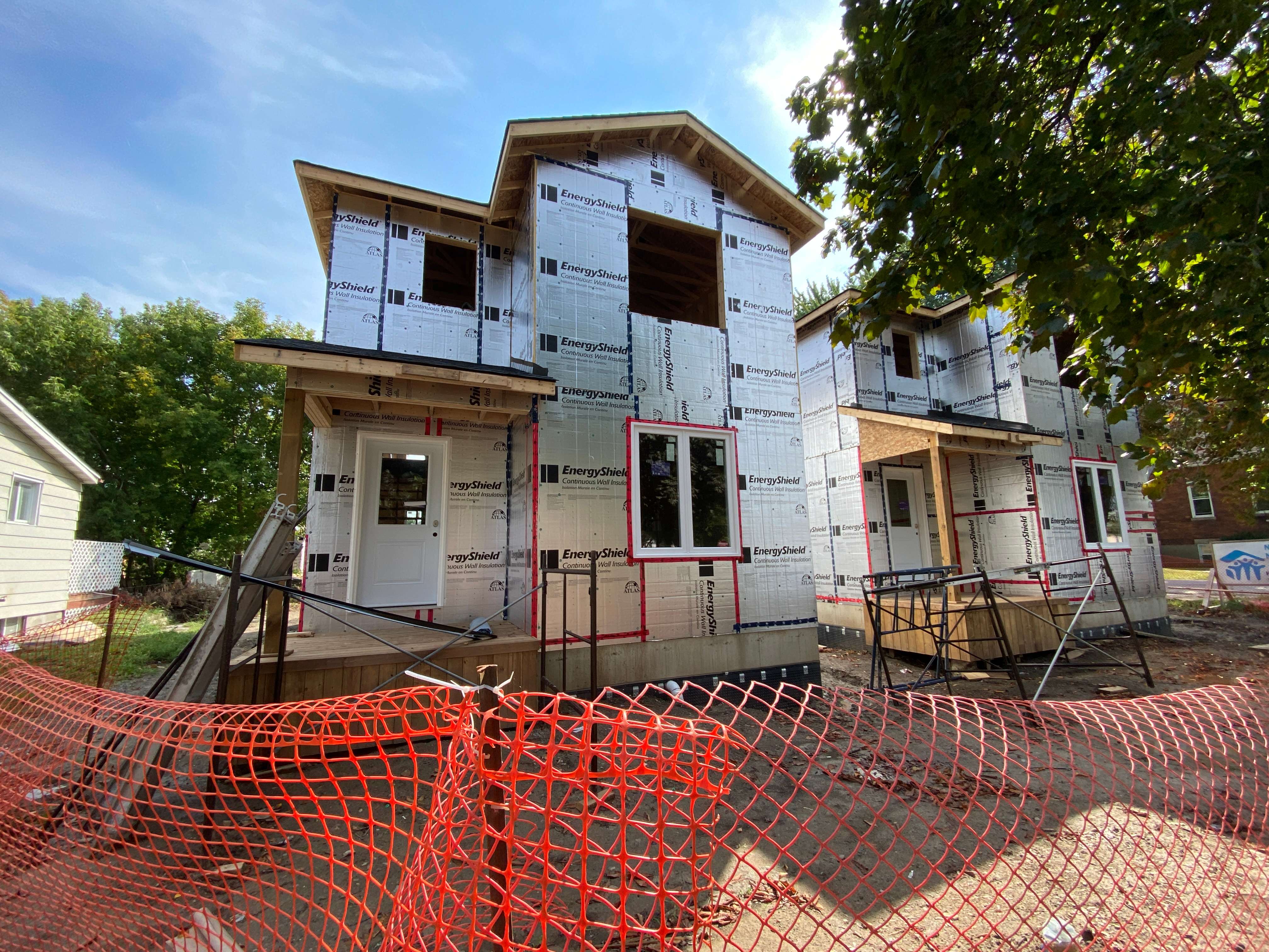 Seven Habitat for Humanity builds on the go