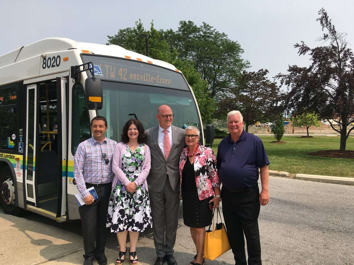 New bus route from Leamington to Windsor makes history
