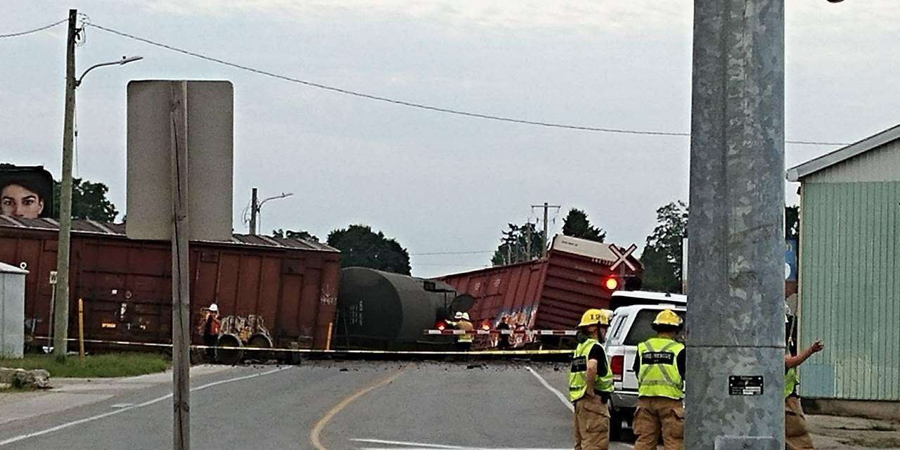 Mechanical issues, track conditions cause of Strathroy train derailment