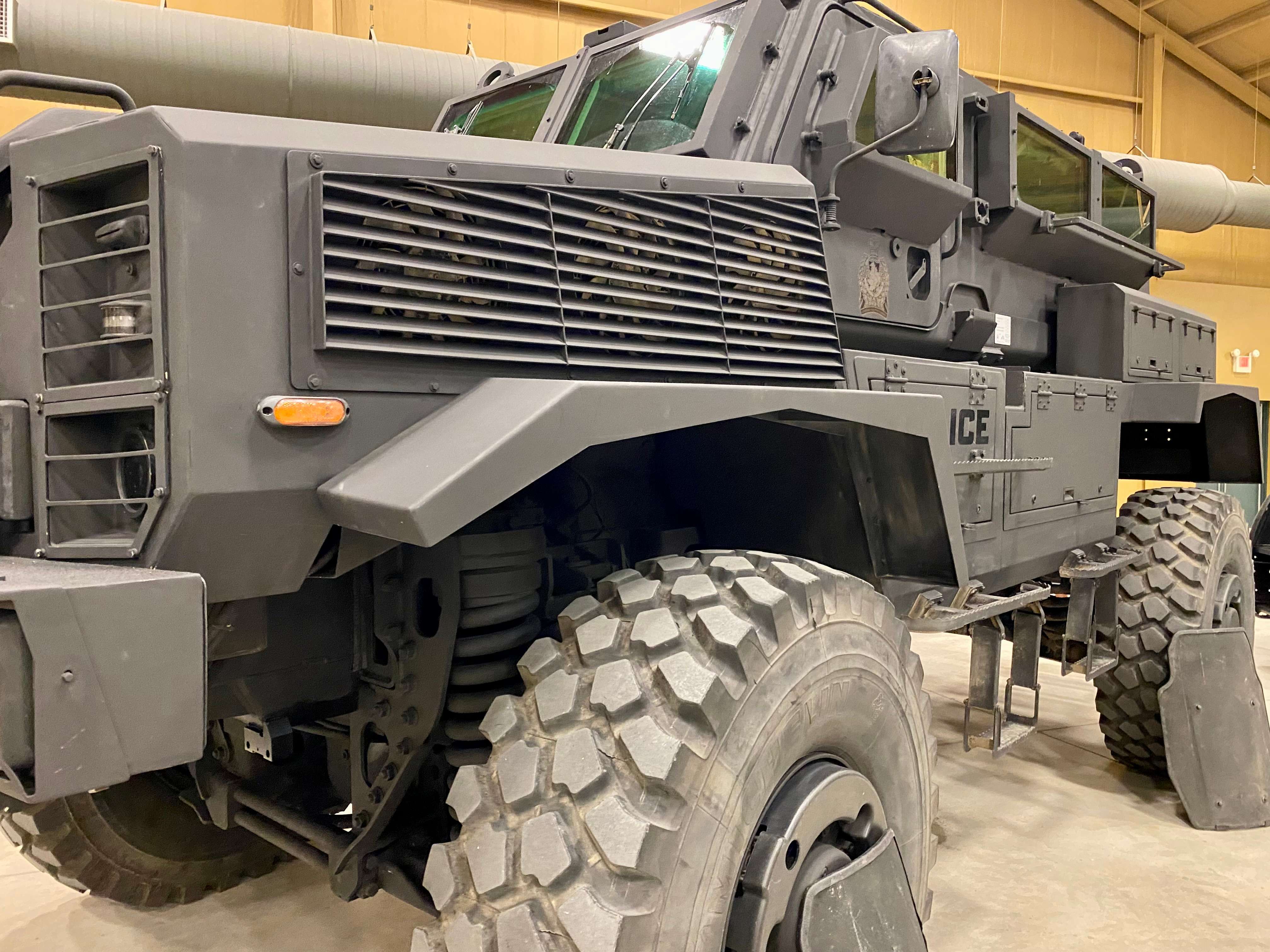 Chatham-Kent police unveil new armoured rescue vehicle