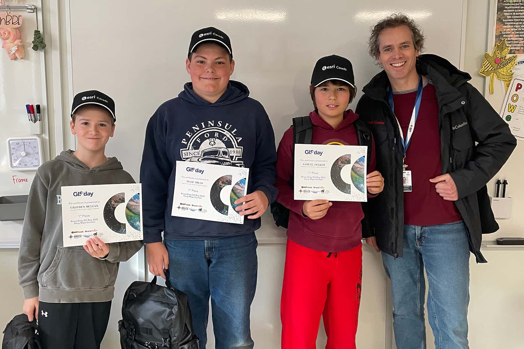 Grey Bruce students research issues with digital mapping