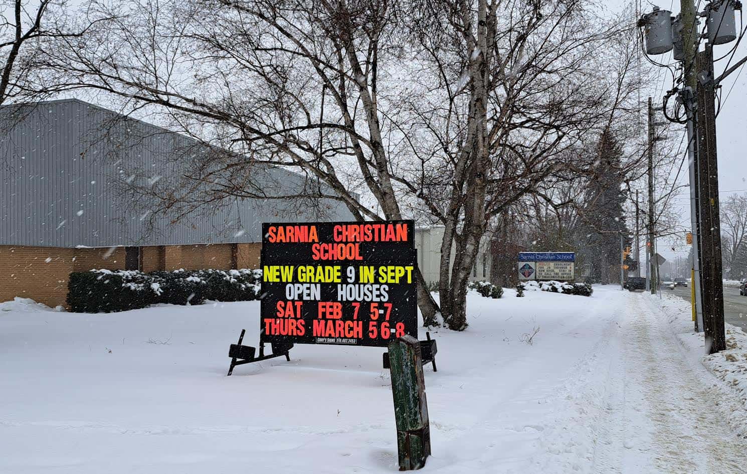Sarnia Christian School to offer Grade 9 classes in September