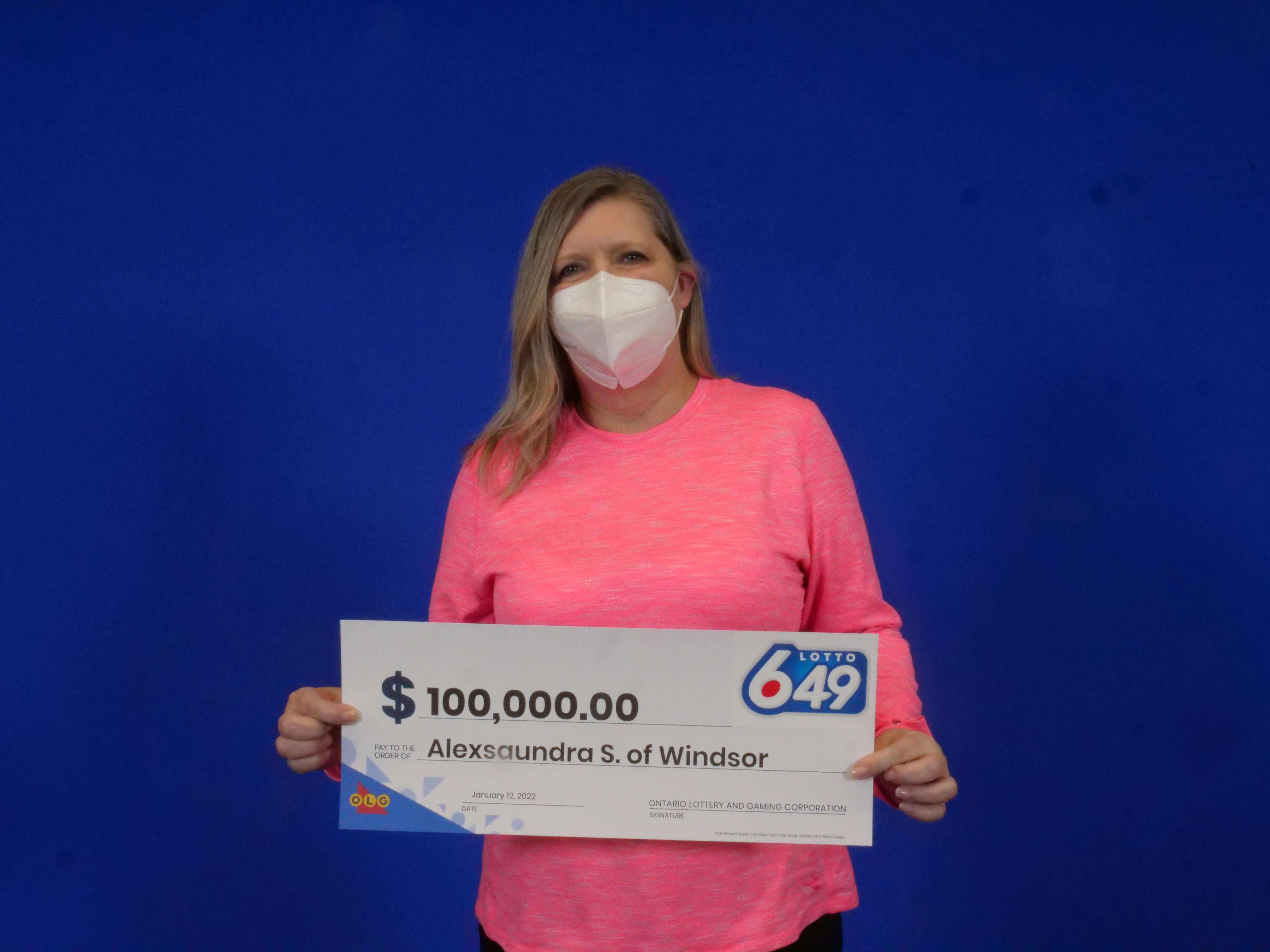 Local residents celebrating lottery wins