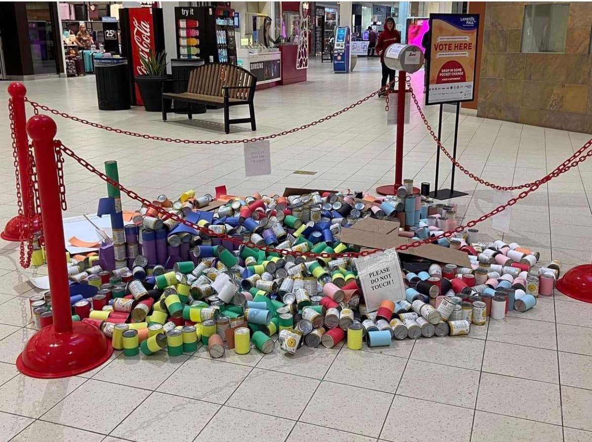 Vandals target symbol of inclusivity