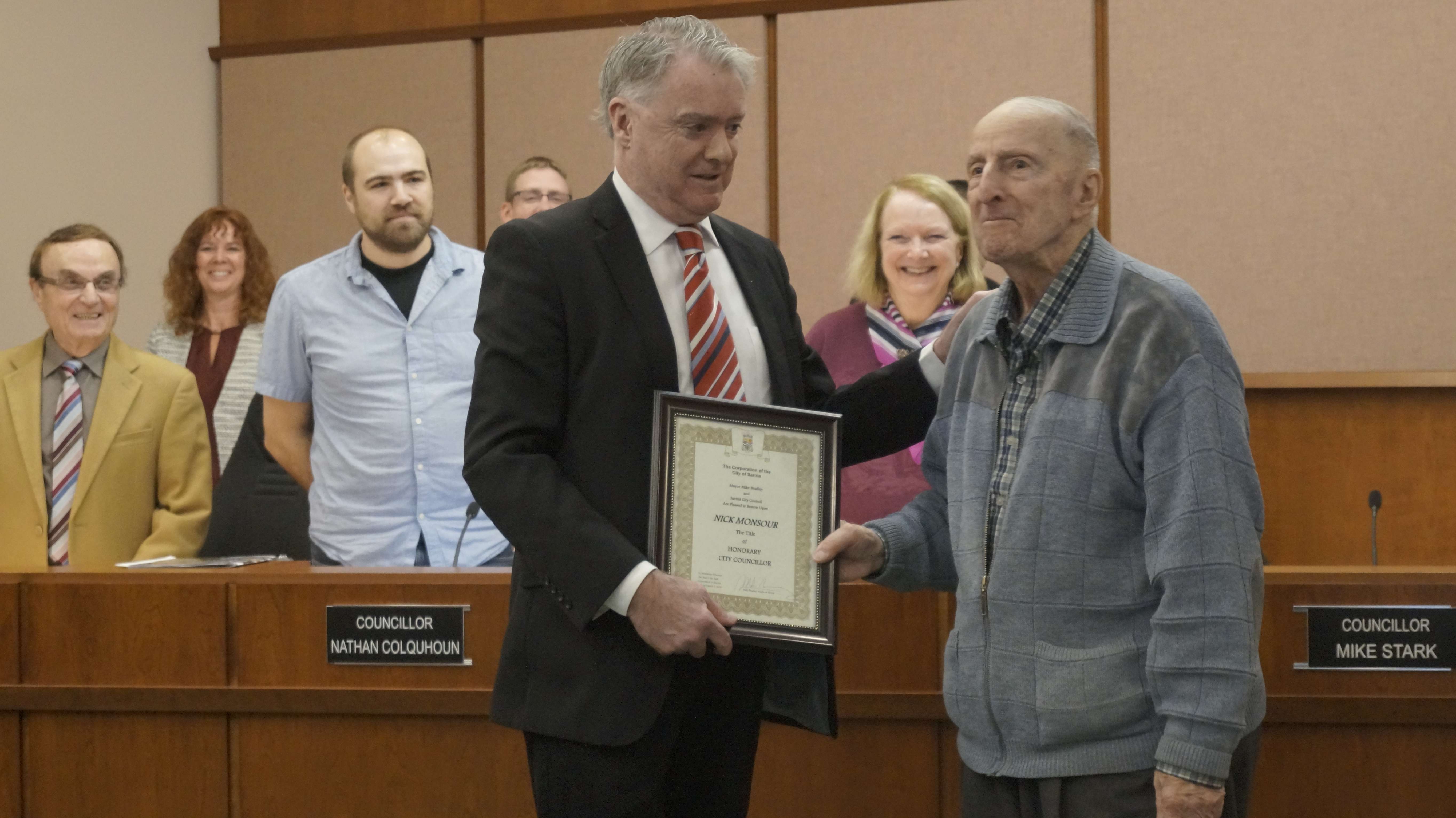 'Thank you Nick, for a job well done'