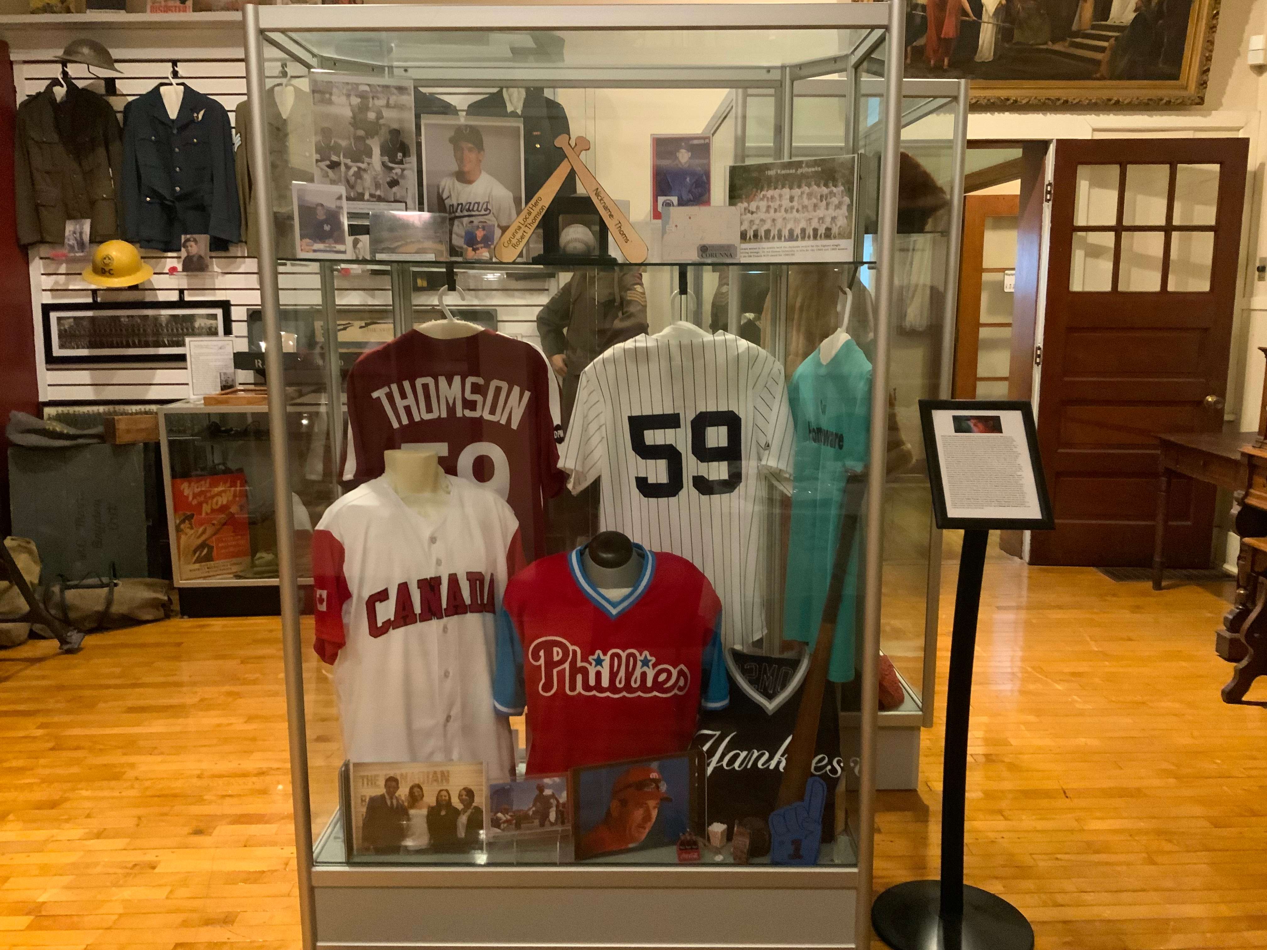 Phillies' manager honoured by Moore Museum