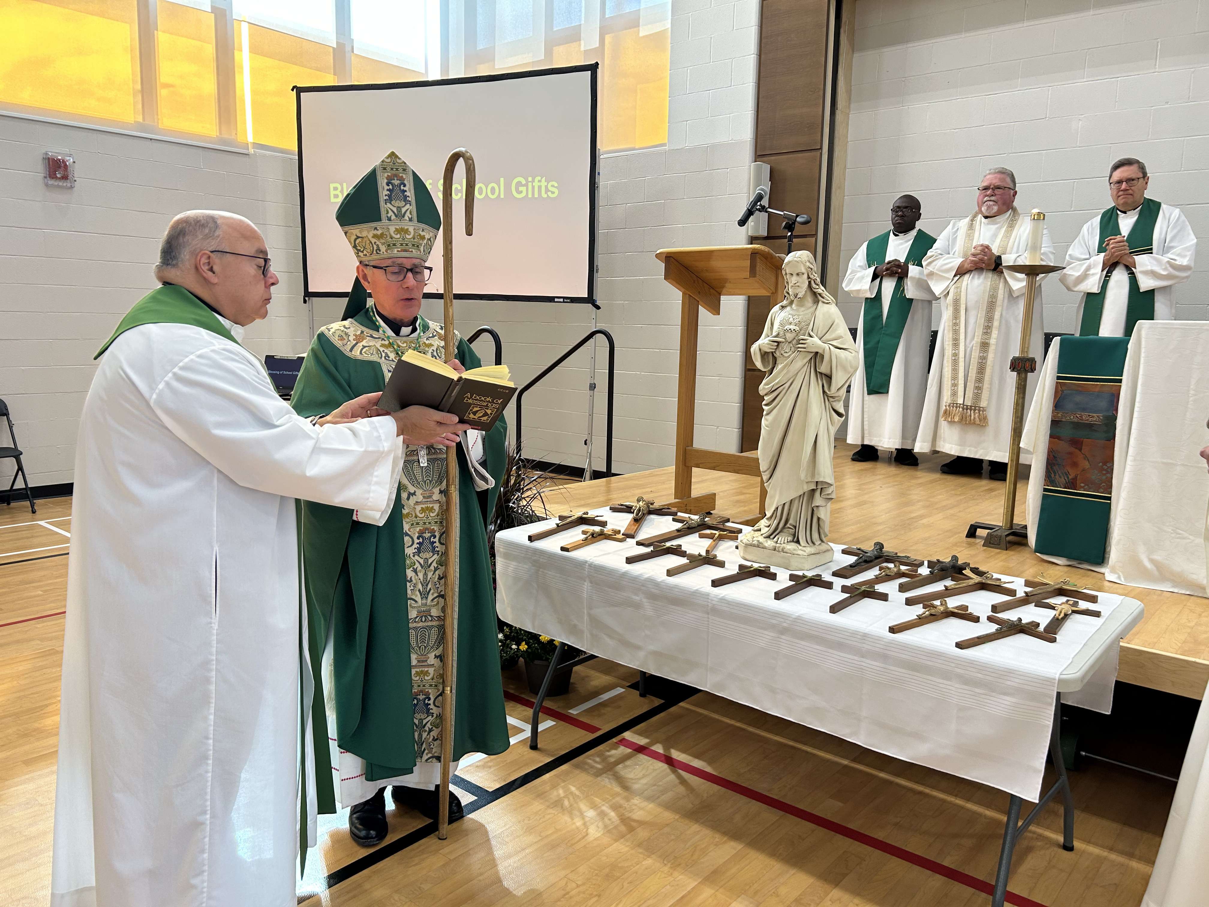 New Sacred Heart school blessed in opening ceremony